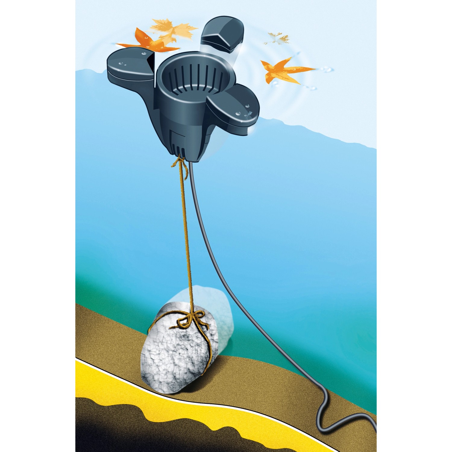 Heissner Teichskimmer-Set mit Pumpe kaufen bei OBI