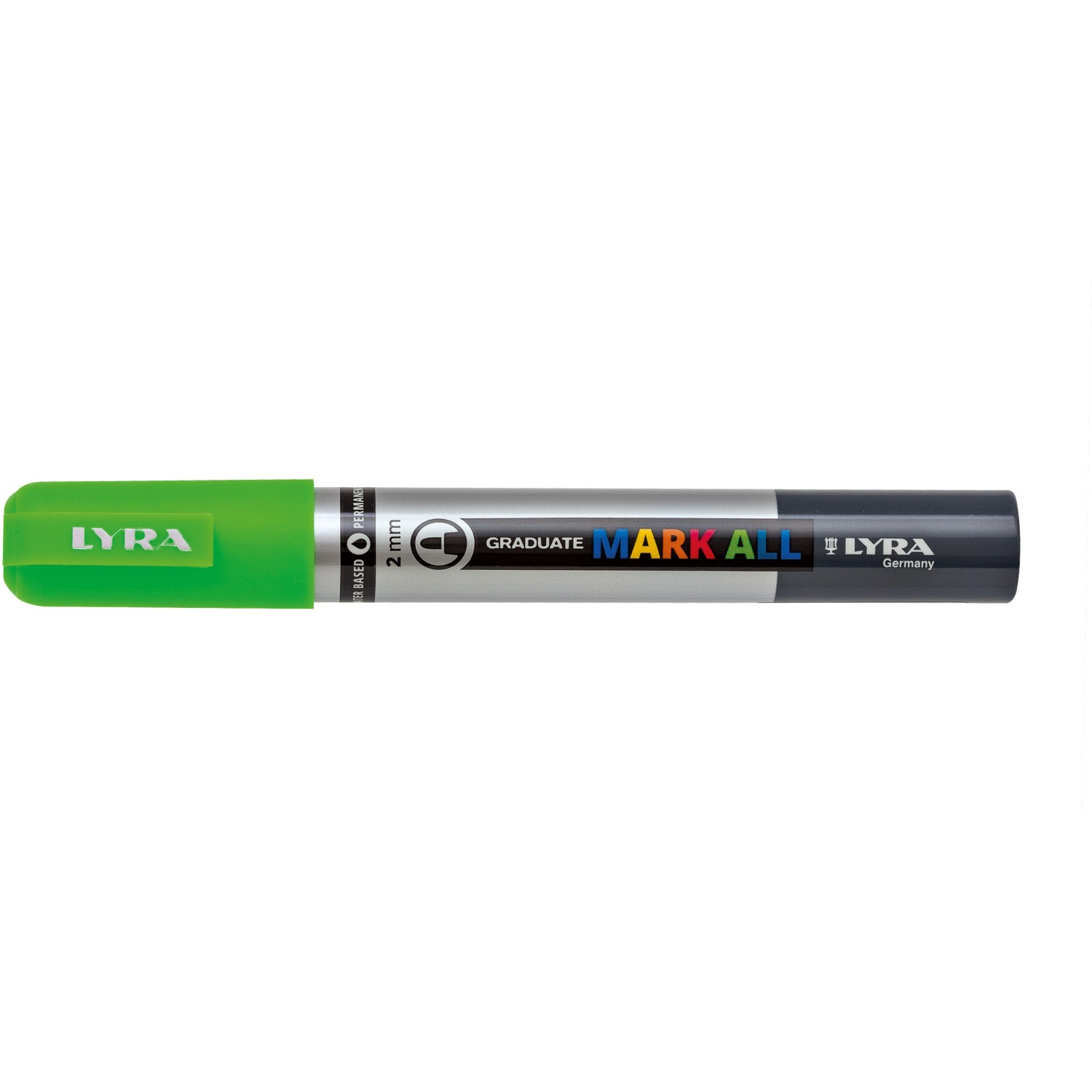 LYRA Mark All Marker für alle Oberflächen Permanent Rundspitze 2mm ...