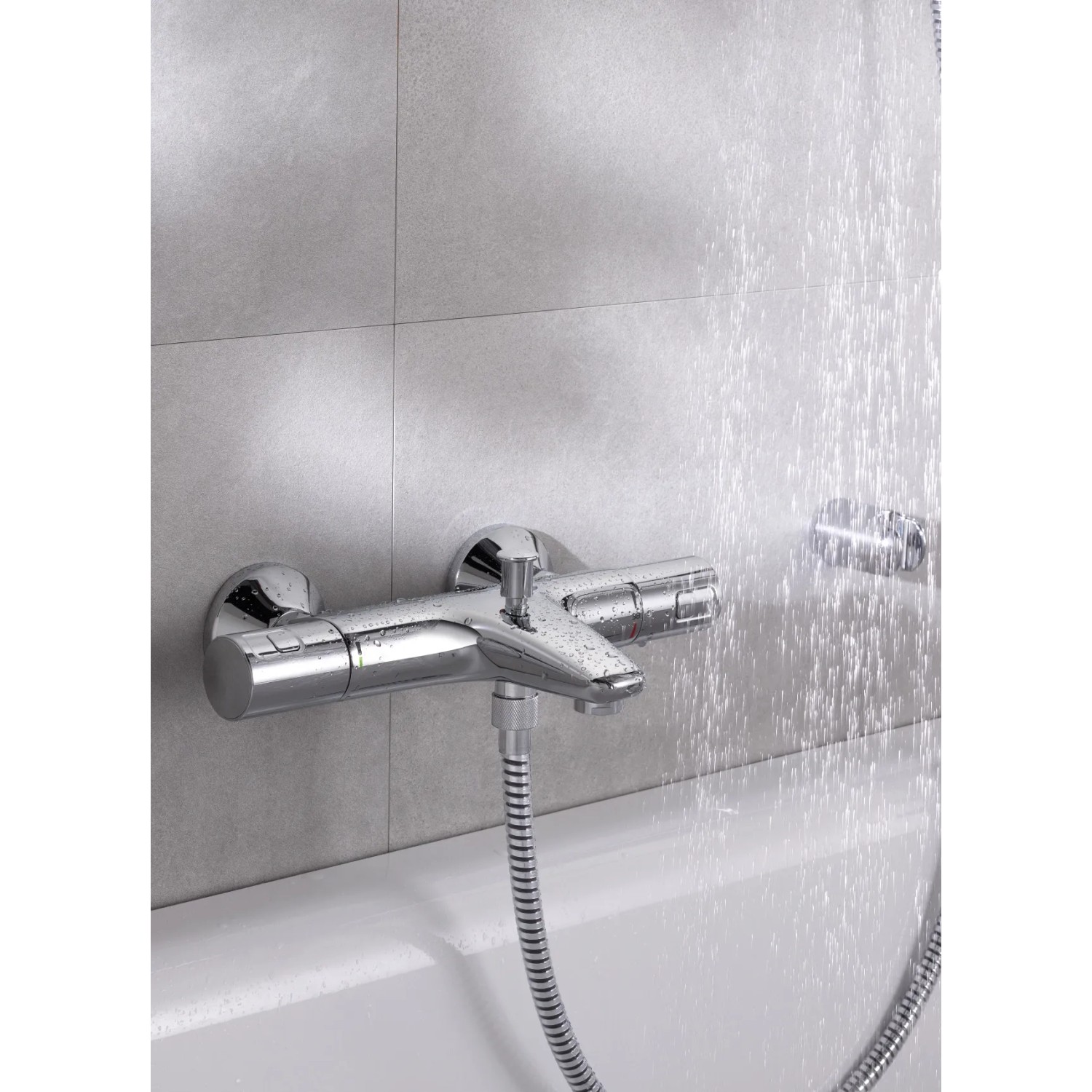 Grohe QuickFix Thermostat-Wannenarmatur Precision Start Chrom kaufen ...