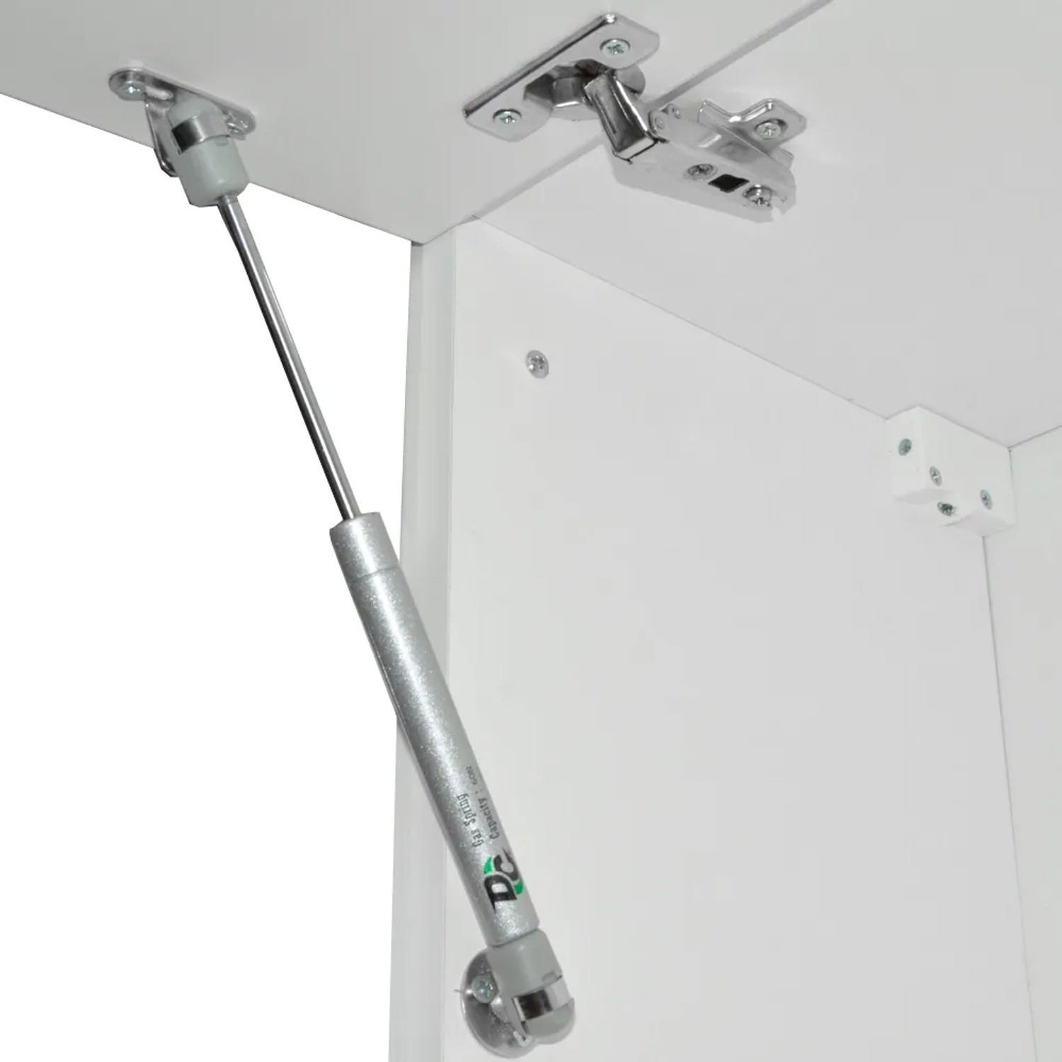 Vicco Raul Küchenzeile Sonoma 240 cm AP Marmor mit LED-LeistenRaul