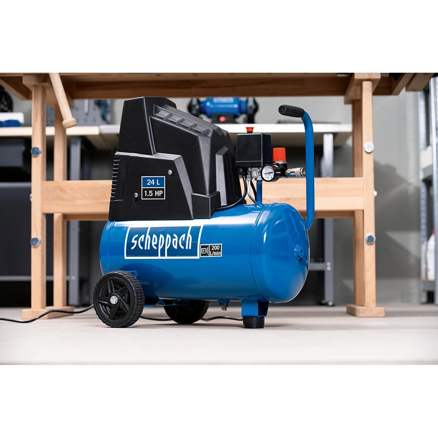 Scheppach Kompressor HC30ox Ölfrei 24 l 8 Bar 1100 W kaufen bei OBI