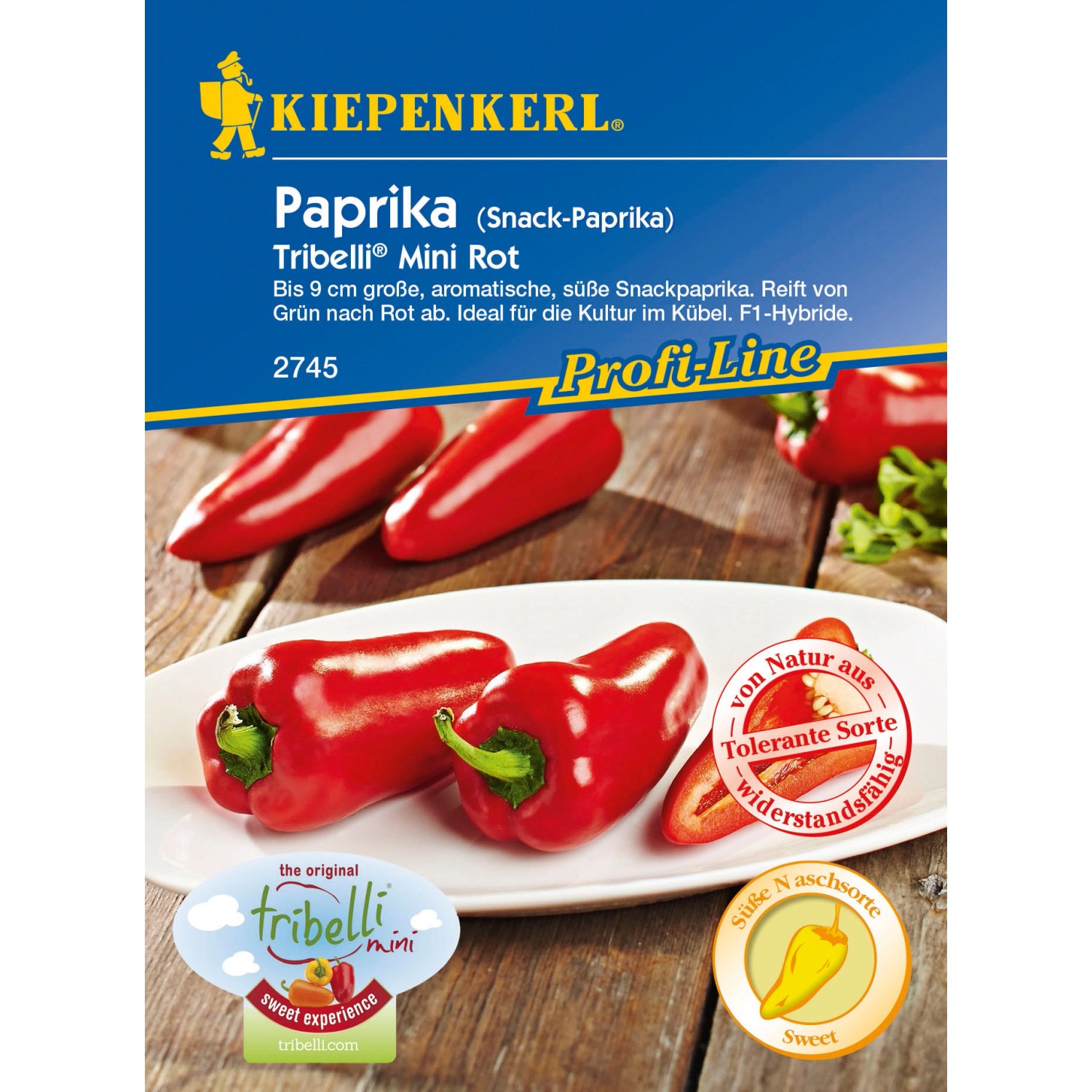 Kiepenkerl Profi-Line Paprika "Tribelli Mini Rot" kaufen bei OBI