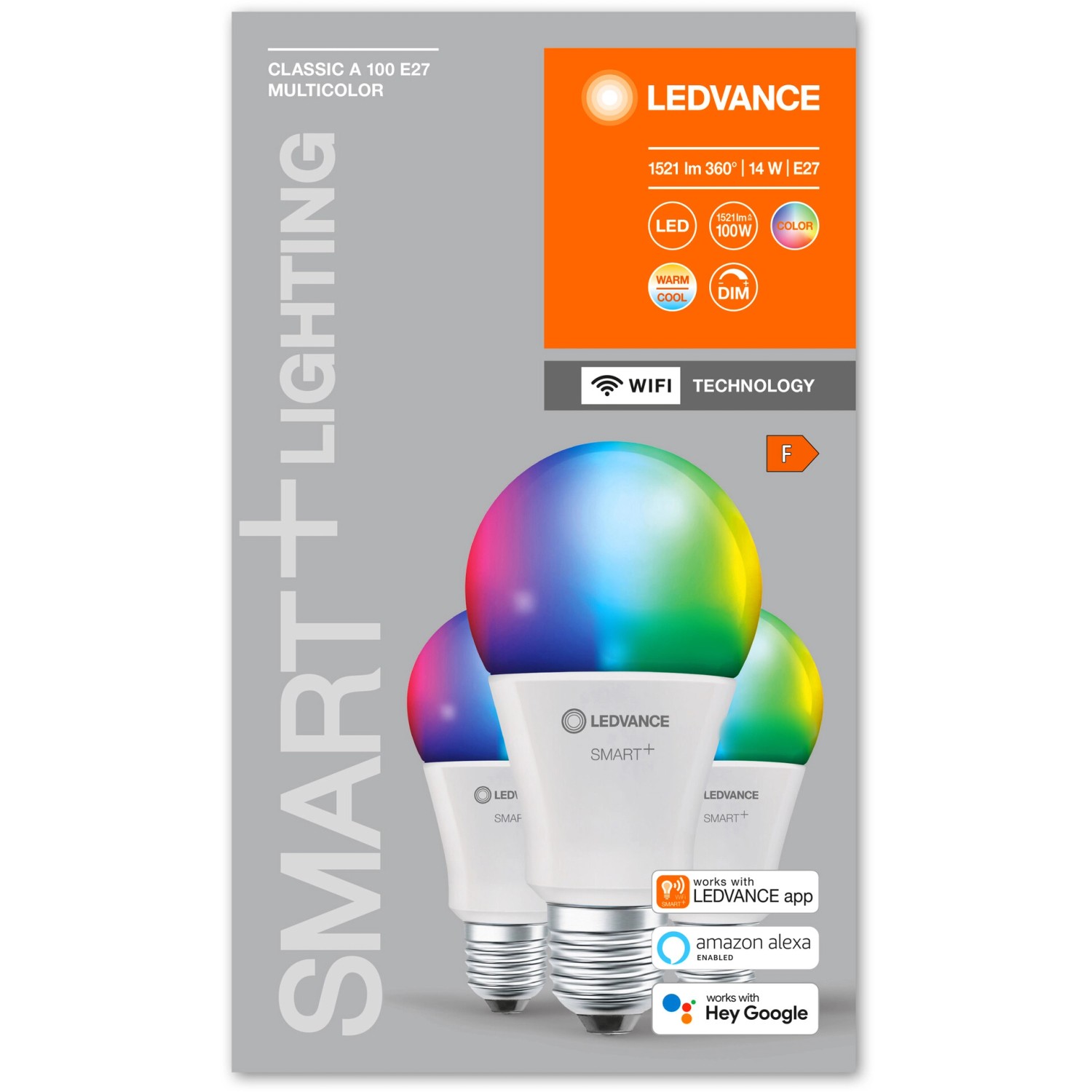 Ledvance Smart+ Leuchtmittel Wifi Classic RGBW E27/14 W Weiß kaufen bei OBI