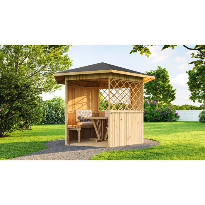 Holz Pavillon 3x3