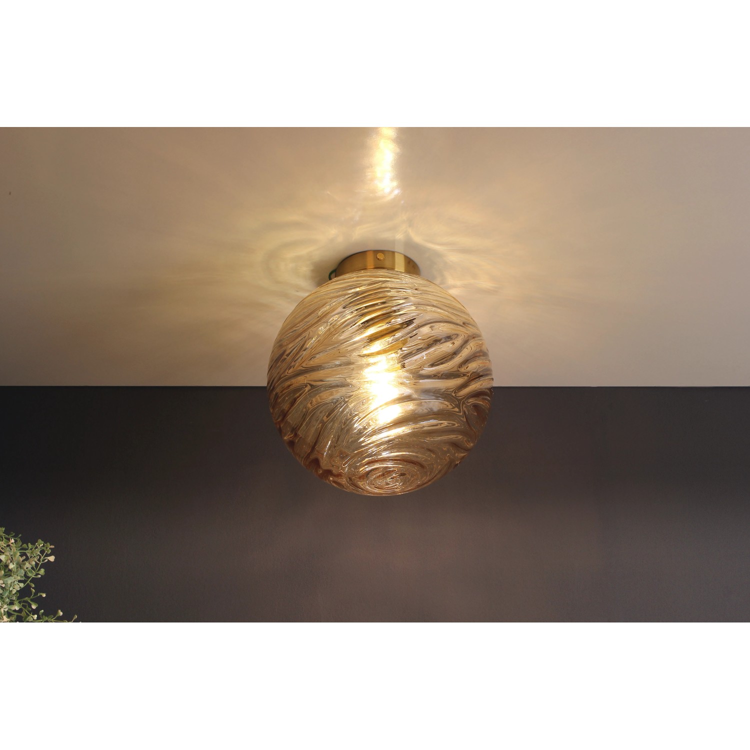 Luce Design Deckenleuchte Nereide 1-flammig Champagner Ø 30 cm kaufen ...