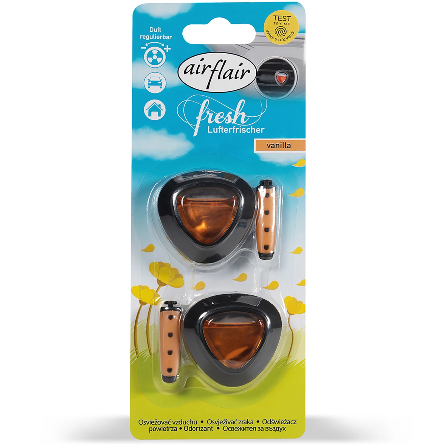 Airflair Lufterfrischer Clip mit Double Diffusor Vanille kaufen bei OBI