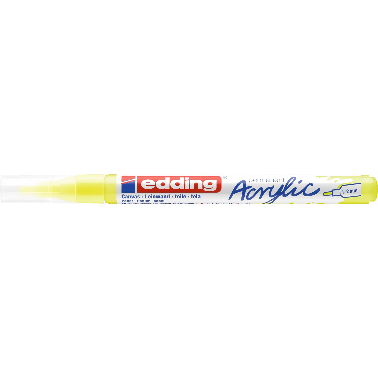 Edding 5300 Acrylmarker fein Neongelb kaufen bei OBI