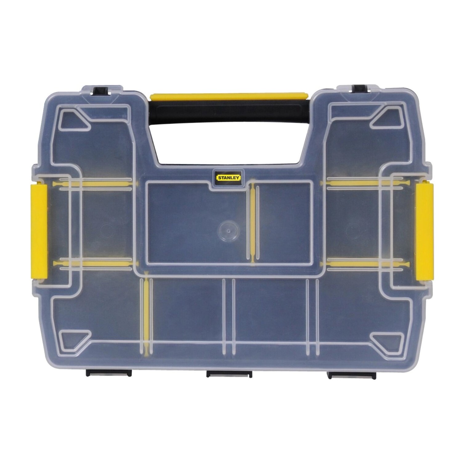 Stanley Sortmaster - stapelbarer Organizer mit 10 Fächern (Doppelpack ...