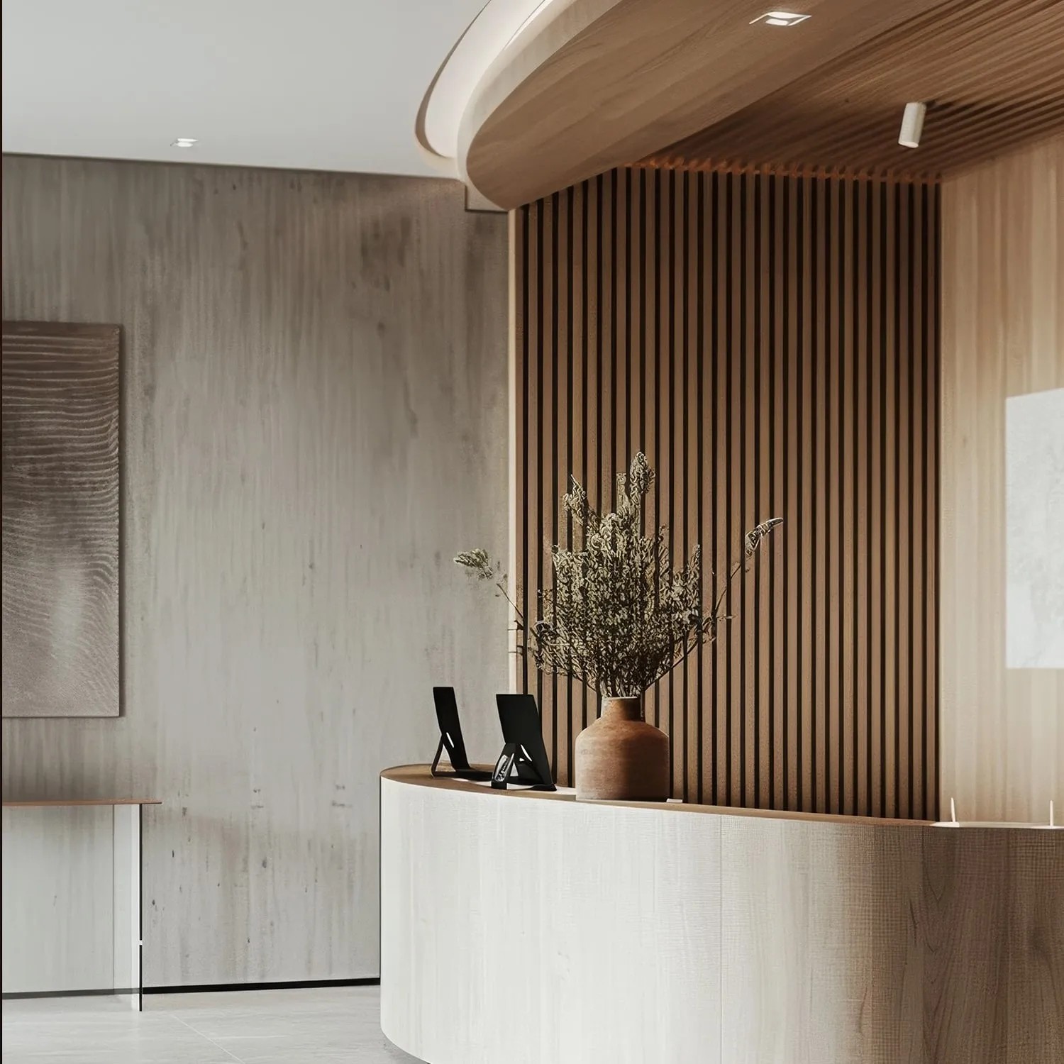 NOEL & MARQUET NMC SELITSTYLE 3D Akustikpanel Lamellenwand Holzoptik ...