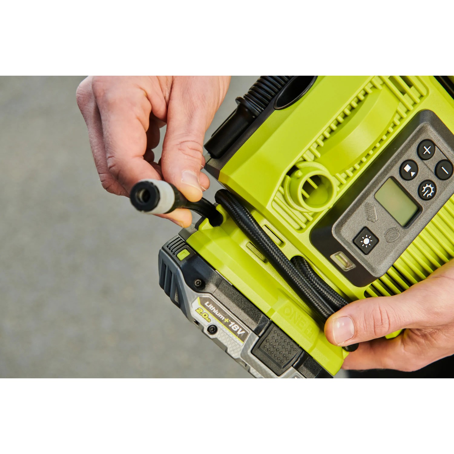 Ryobi Akku Kompressor RMI18-0 18 V 11 bar kaufen bei OBI