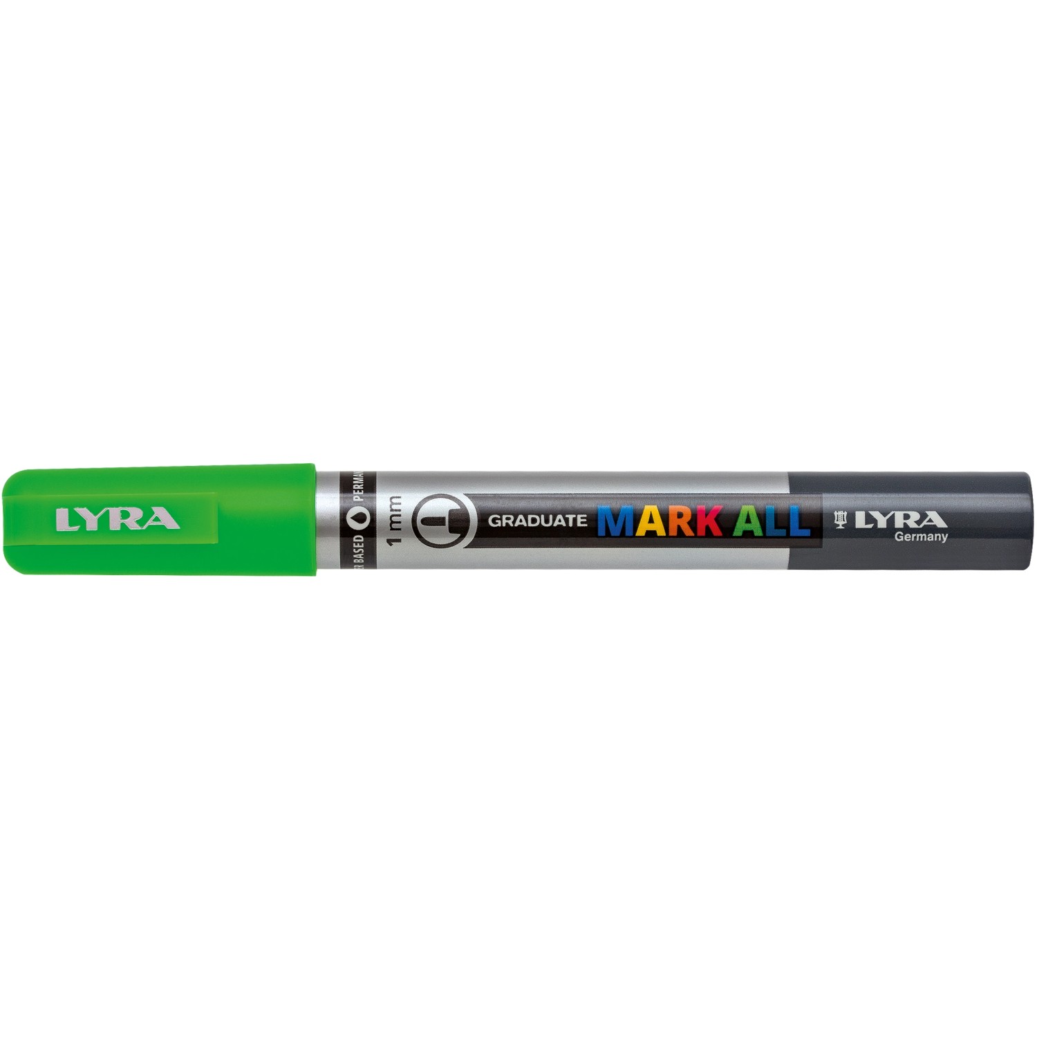LYRA Mark All Marker für alle Oberflächen Permanent Rundspitze 1mm ...