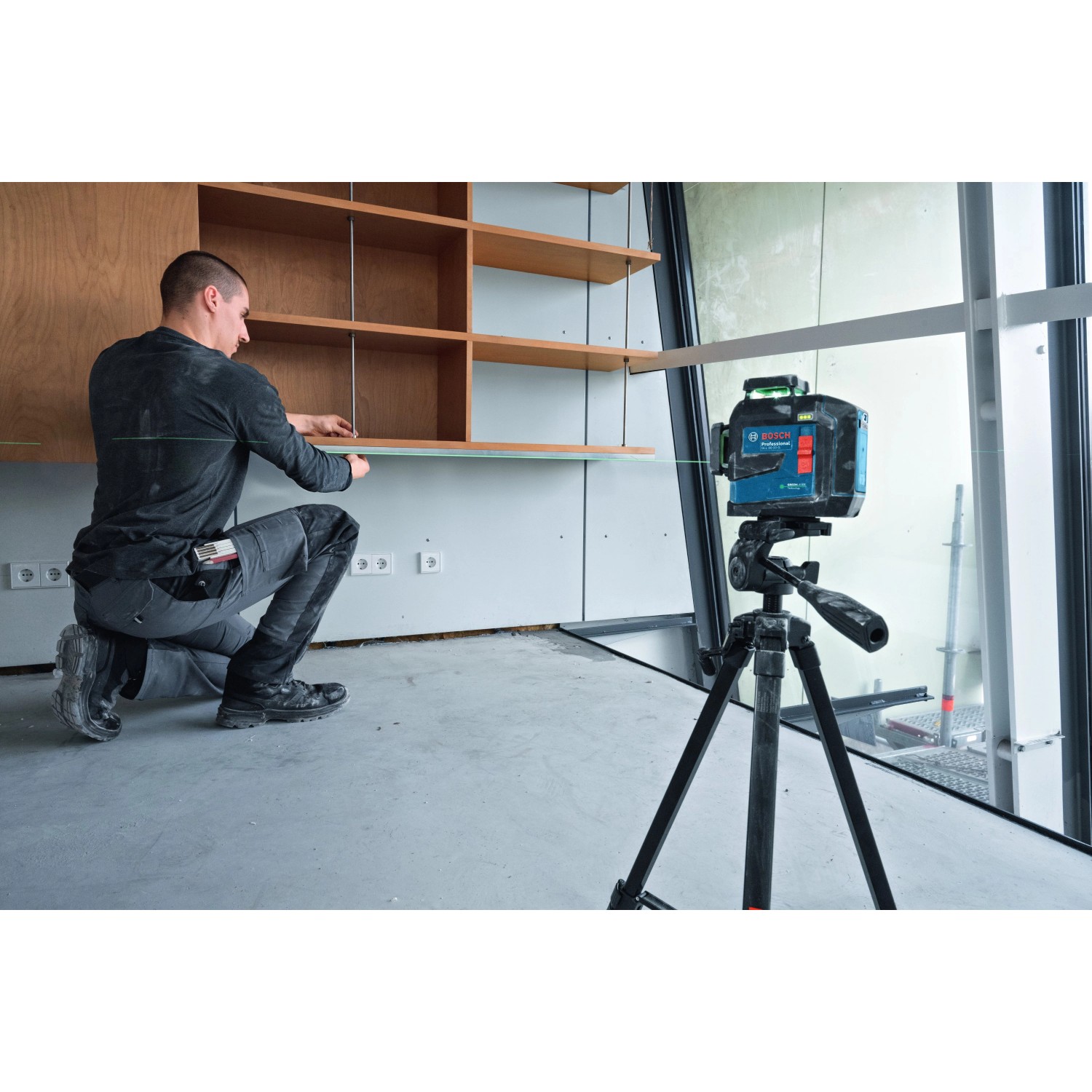 Bosch Professional Linienlaser GLL 80-33 G im Koffer mit ...