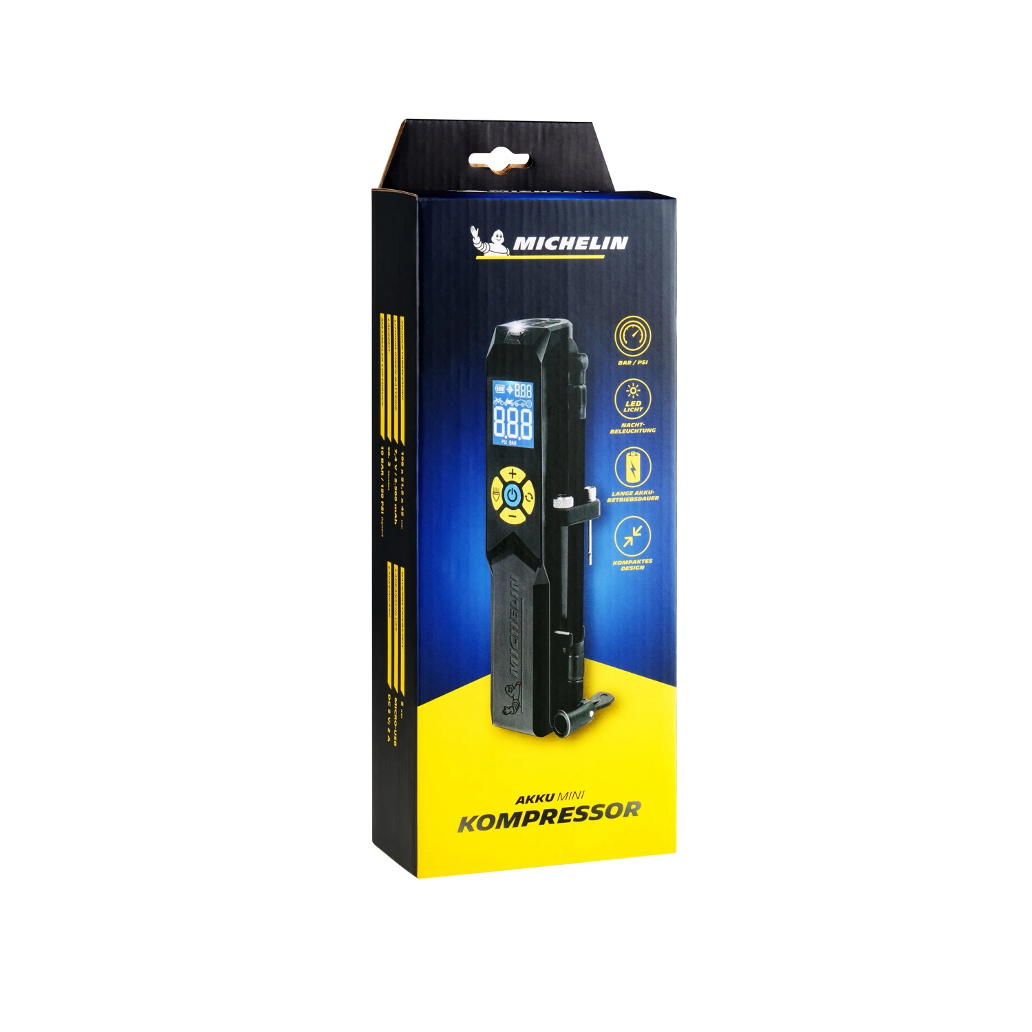 Michelin Akku Kompressor Mini 10 Bar 7,4 V 2500 mAh kaufen bei OBI