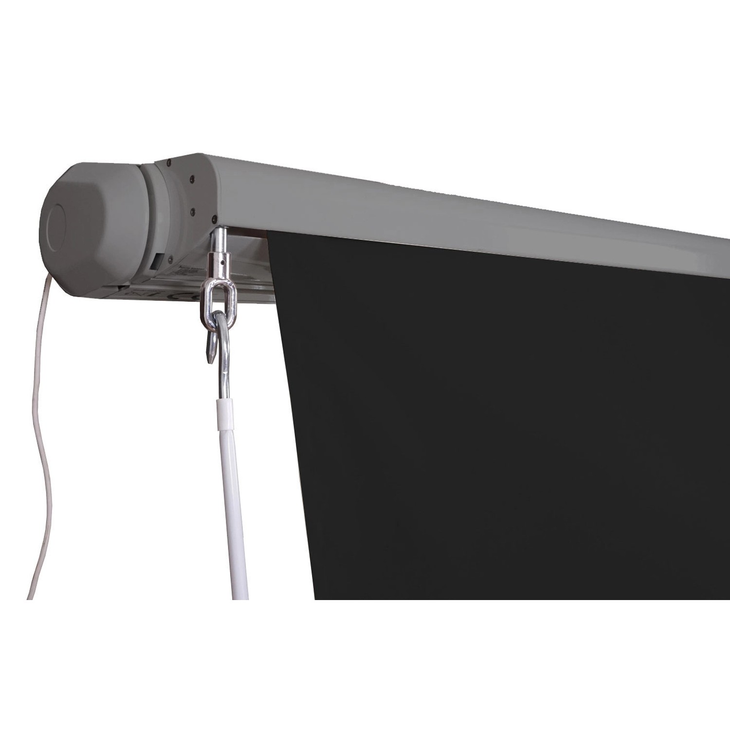 MCW Kassetten-Markise H124 Volant Ausfahrbar 5x3m Polyester Anthrazit Grau kaufen bei OBI