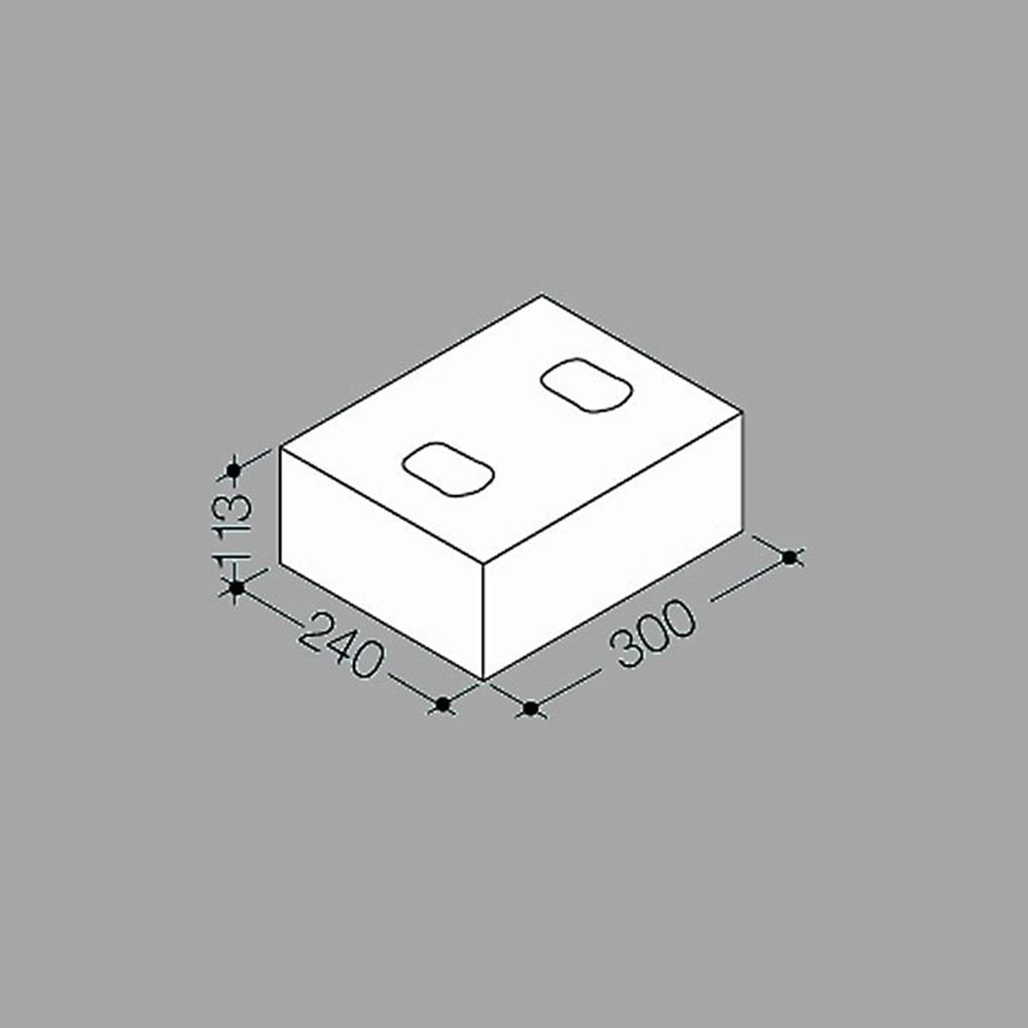 Silka Kalksandstein 5 DF 300 mm x 240 mm x 113 mm kaufen bei OBI