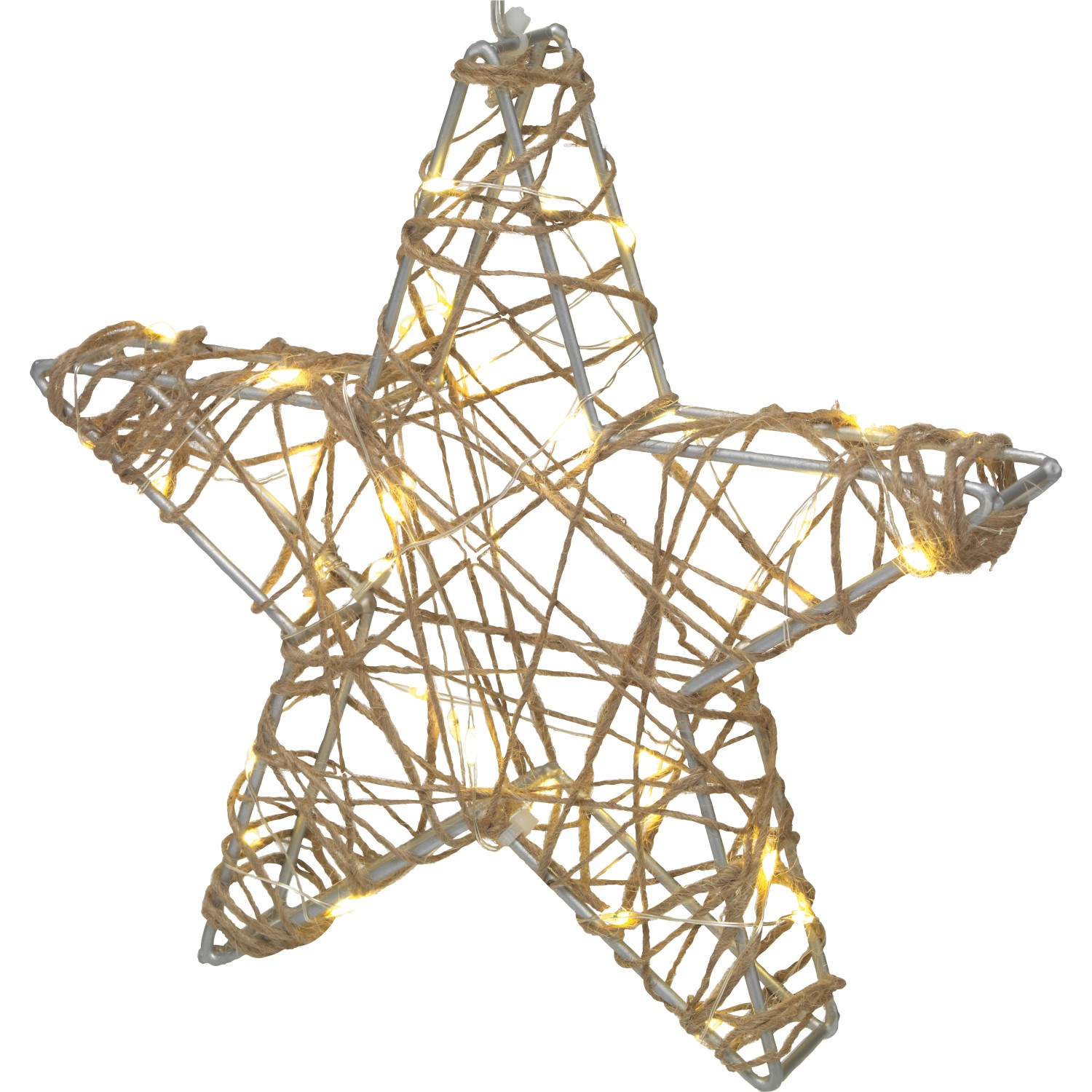 Metall-Stern 20 cm Champagnerfarben kaufen bei OBI