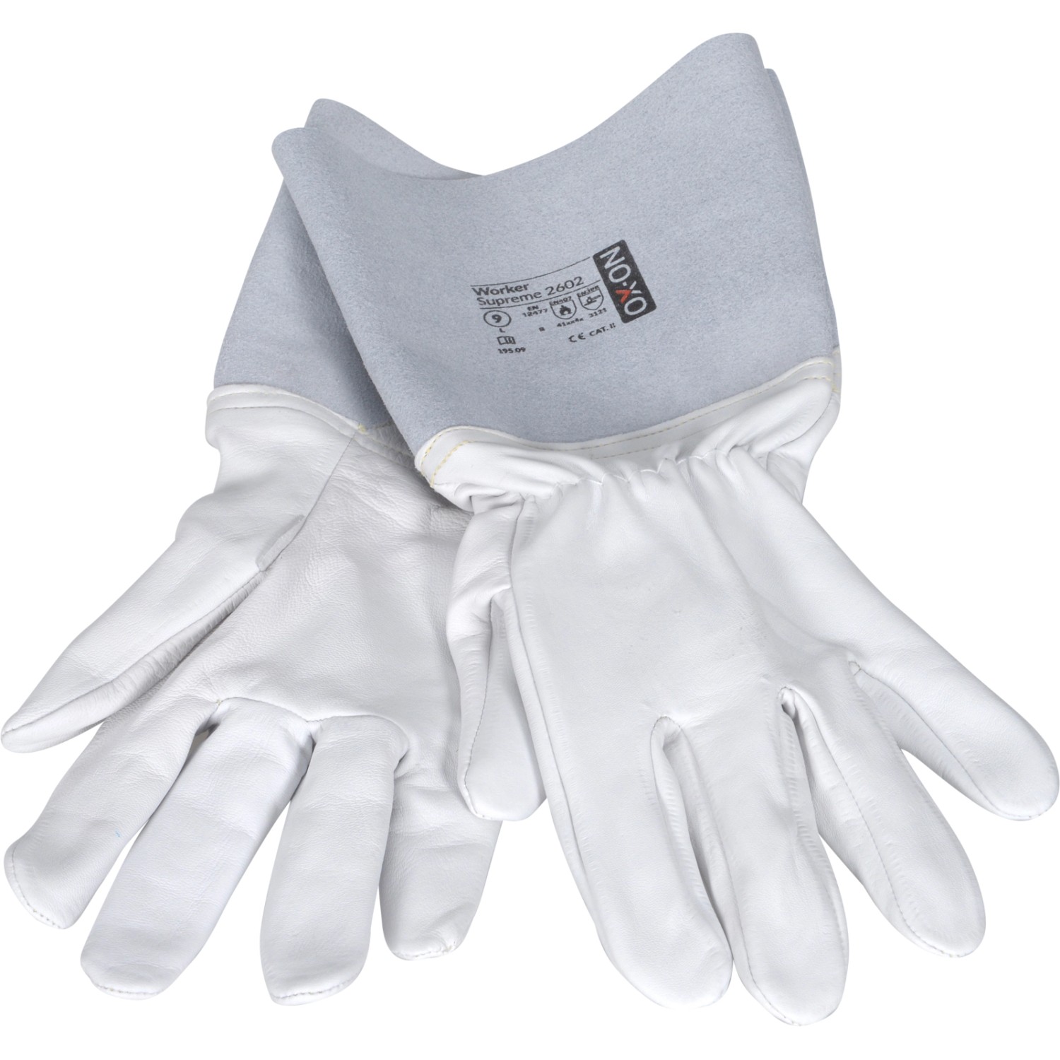 OX-ON Handschuh Worker Supreme 2602 Grau-Weiß Gr. 10 kaufen bei OBI