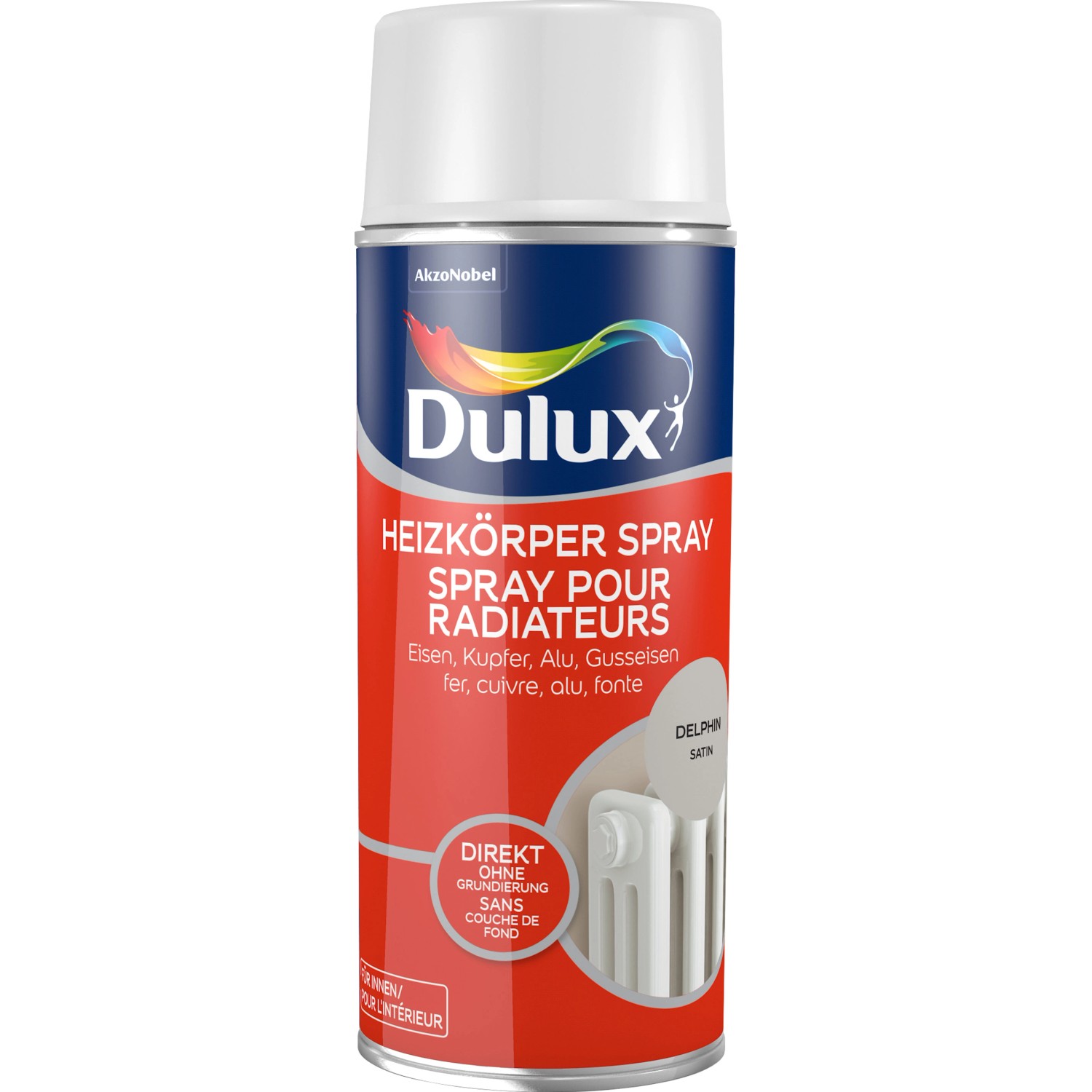 Dulux Fresh Up Heizkörper-Lackspray Satin Delphin 400 ml kaufen bei OBI