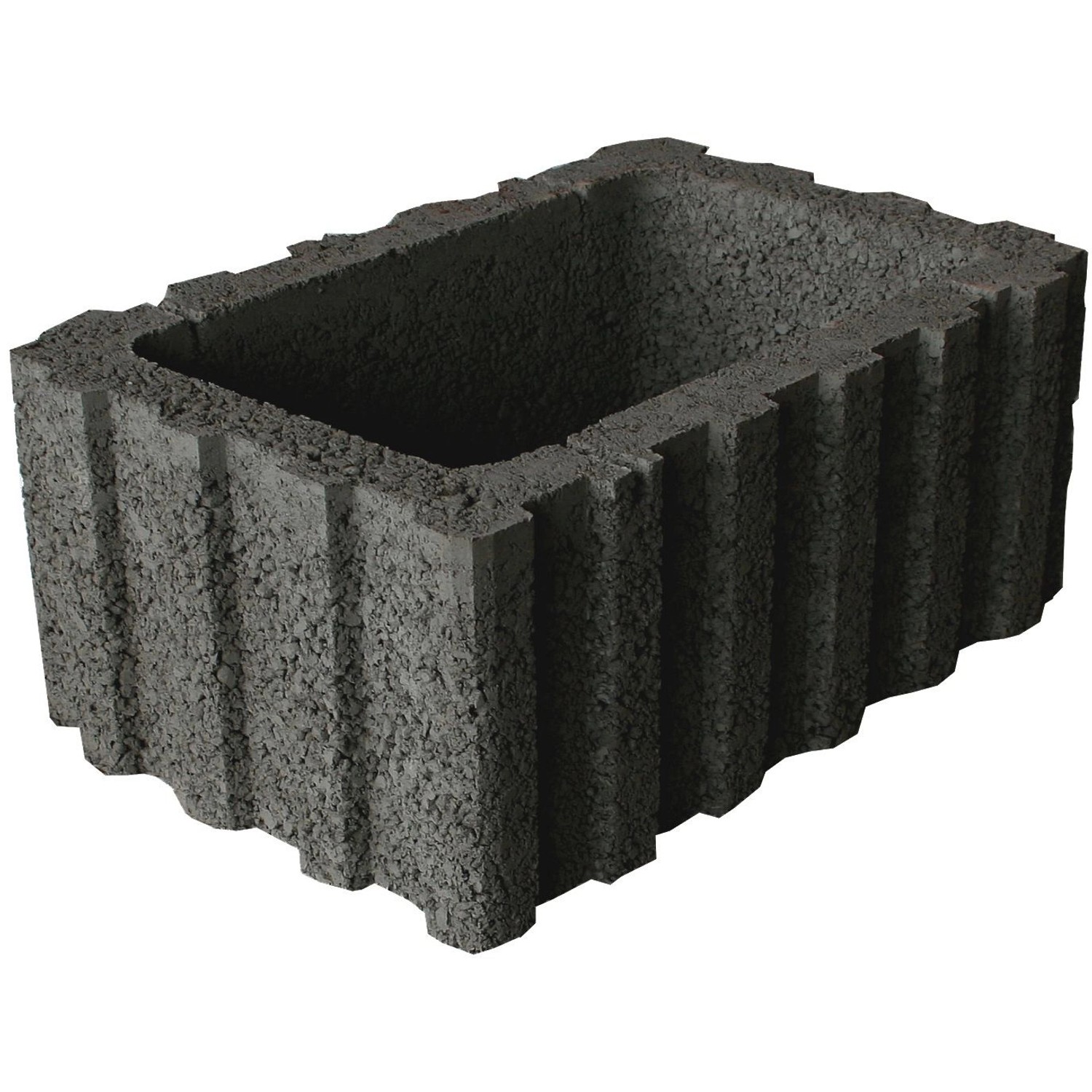 Pflanzstein Anthrazit 60 cm x 40 cm x 25 cm kaufen bei OBI