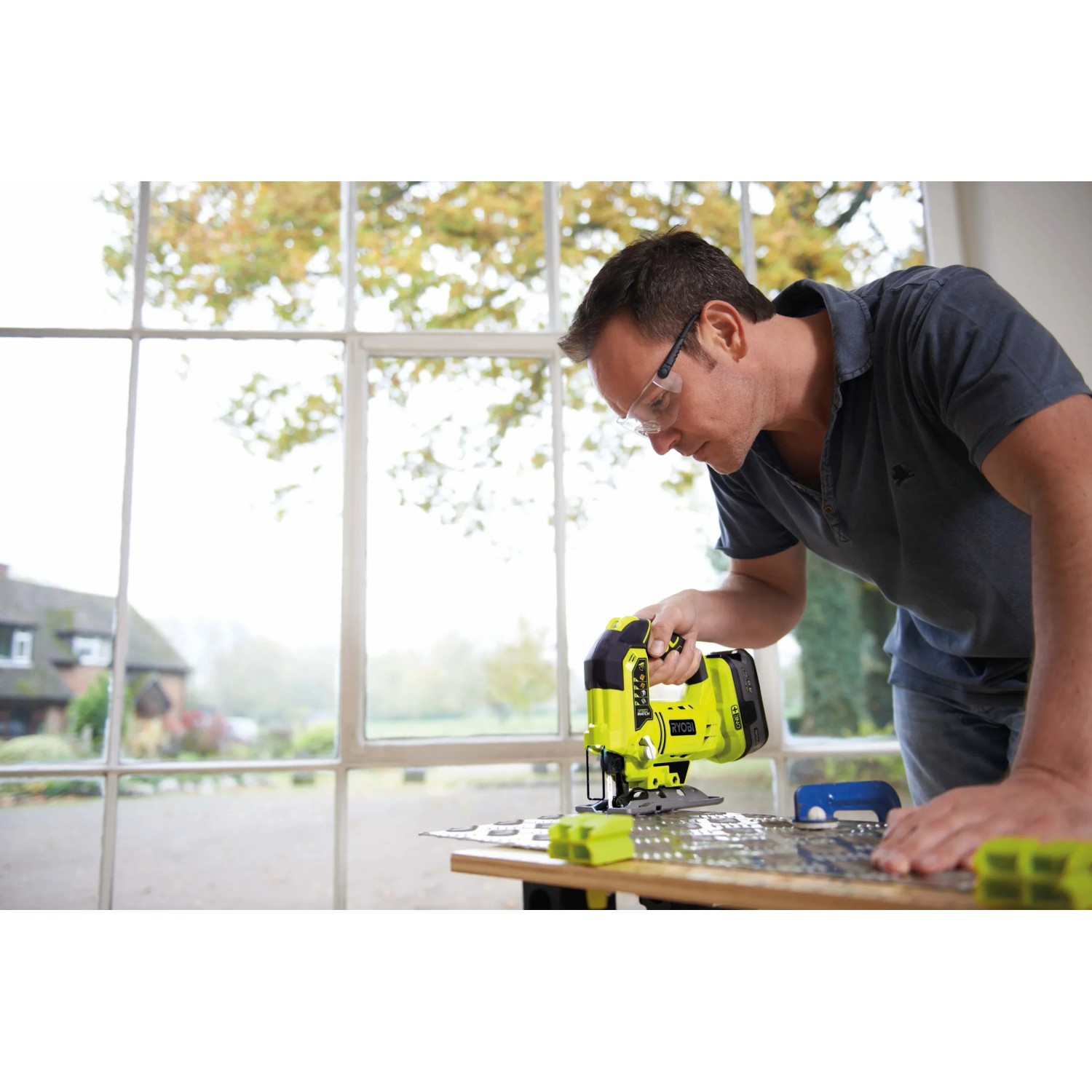 Ryobi Akku-Stichsäge R18JS-0 One+ 25 mm Hublänge 18 V kaufen bei OBI