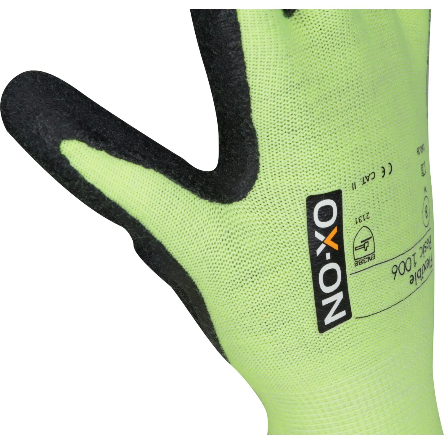 OX-ON Handschuh Flexible Basic 1006 Gelb-Schwarz Gr. 10 kaufen bei OBI
