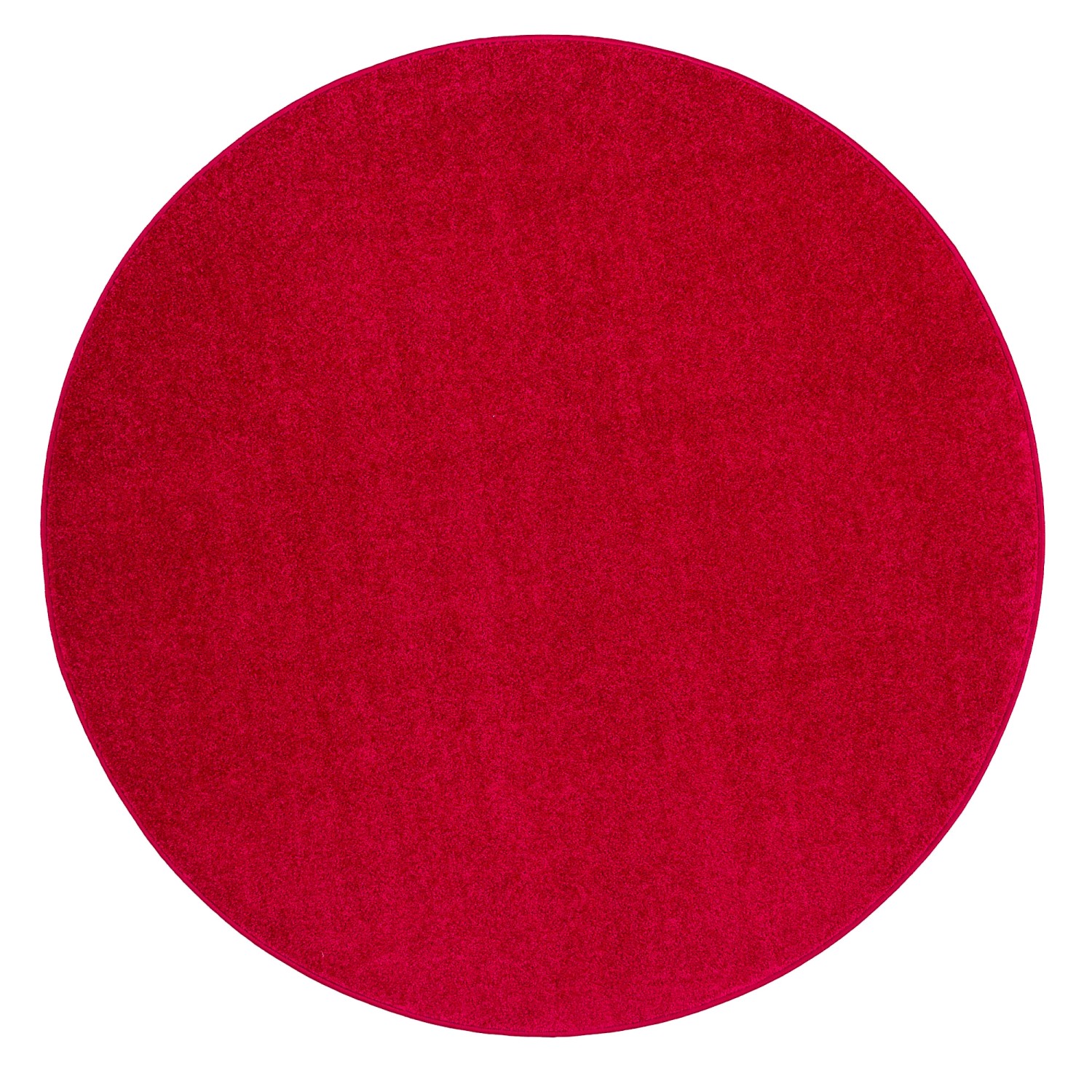 Snapstyle Hochflor Velours Teppich Luna Rot 200cm Rund kaufen bei OBI