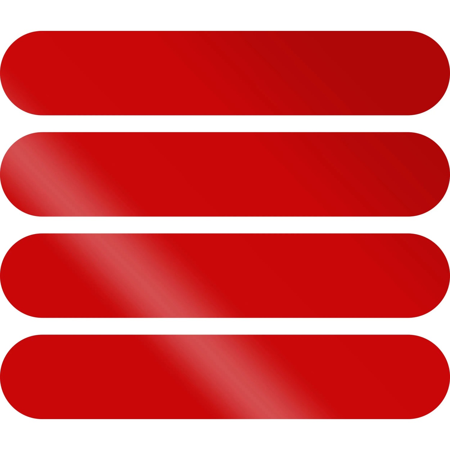 Aufkleber "Reflektionsstreifen'' 8 cm x 1,5 cm Rot kaufen bei OBI