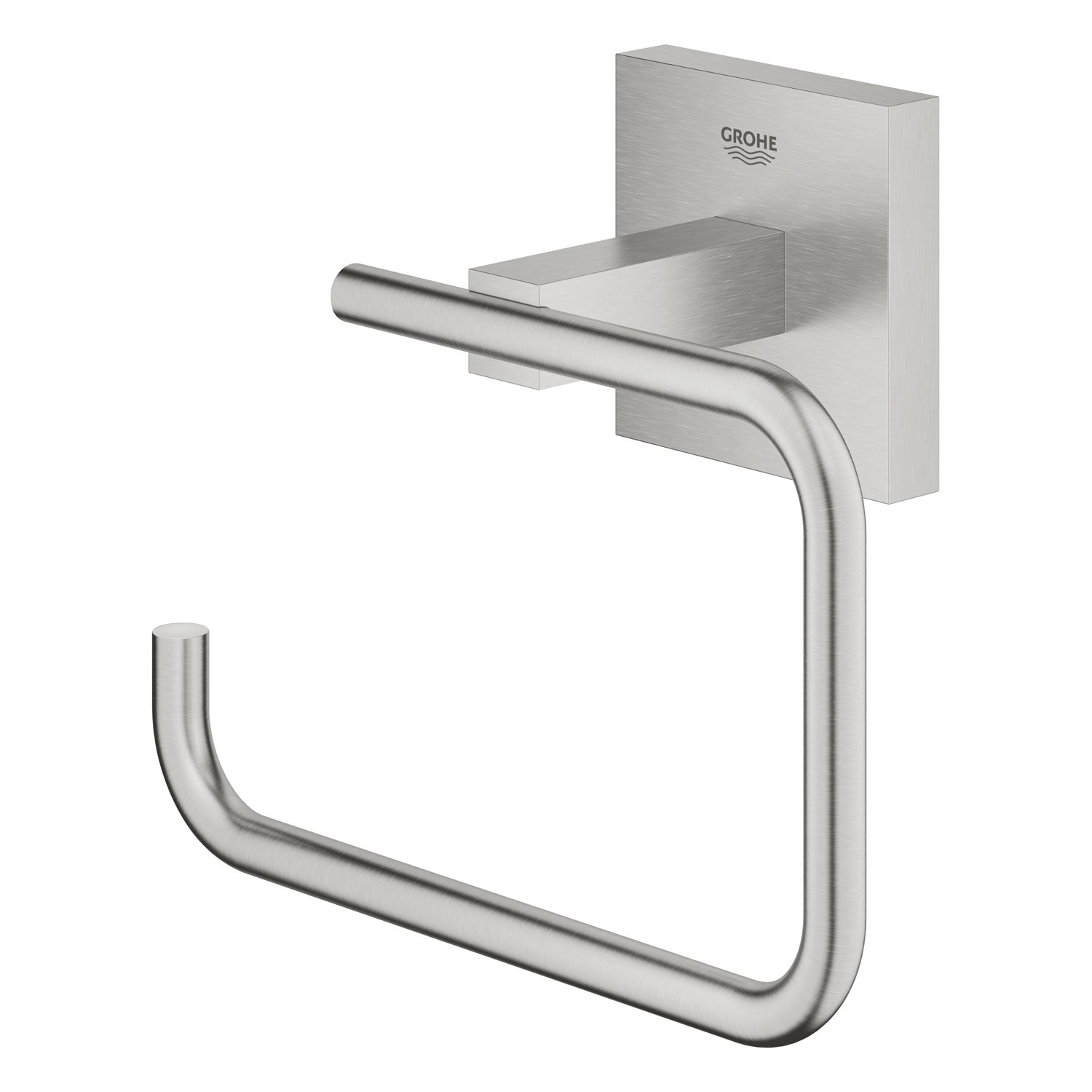 Grohe QuickFix WC-Papierhalter Start Cube Supersteel kaufen bei OBI