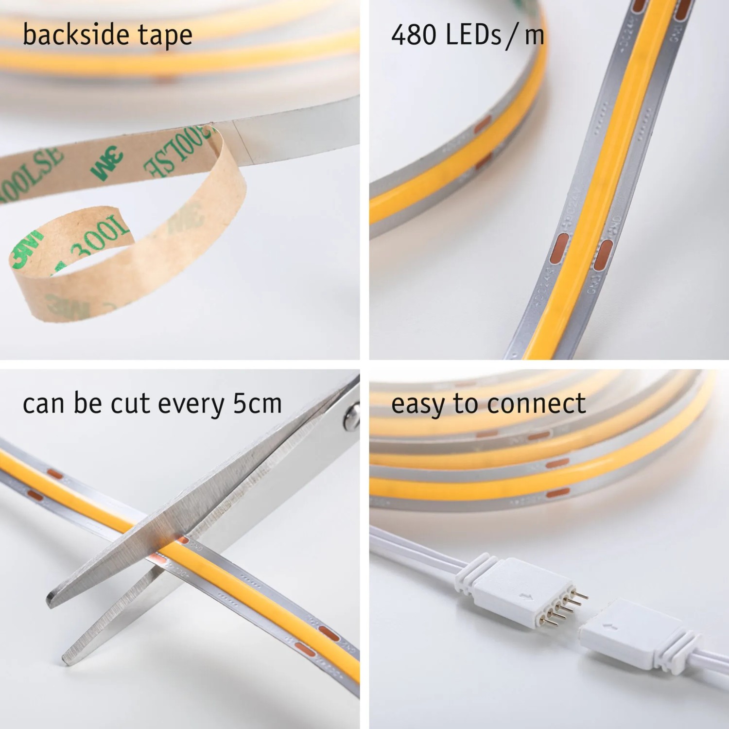 Cob Led Streifen Verbinden