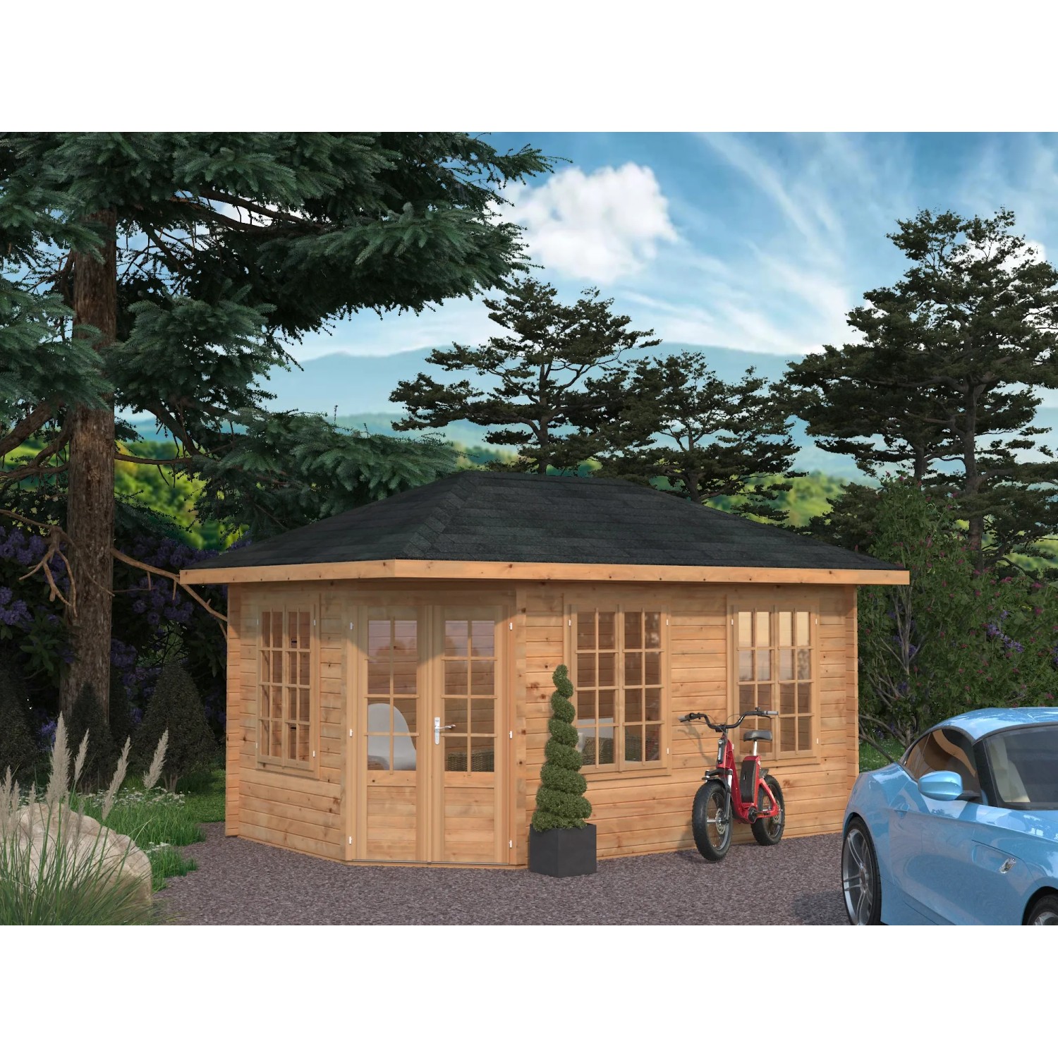 Palmako Holz-Pavilon Melanie 11,5 m² kaufen bei OBI