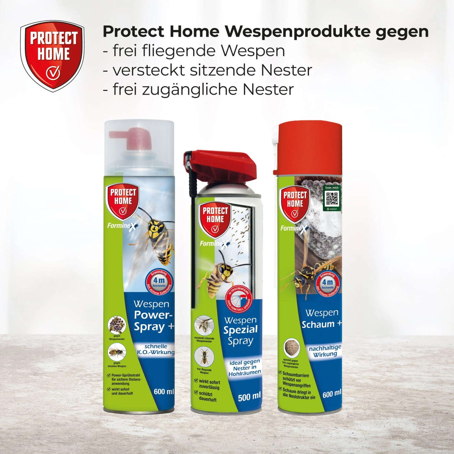 Protect Home Powerspray FormineX Wespen 600 ml kaufen bei OBI
