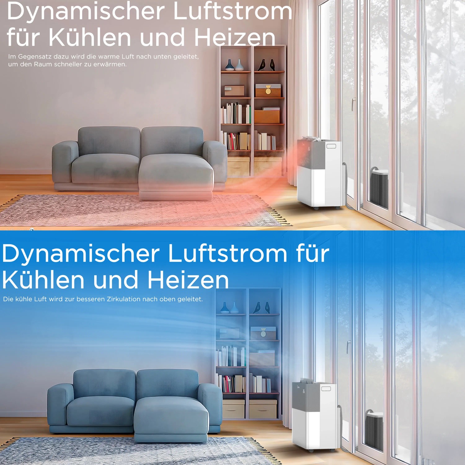 Midea mobile Split-Klimaanlage PortaSplit kaufen bei OBI