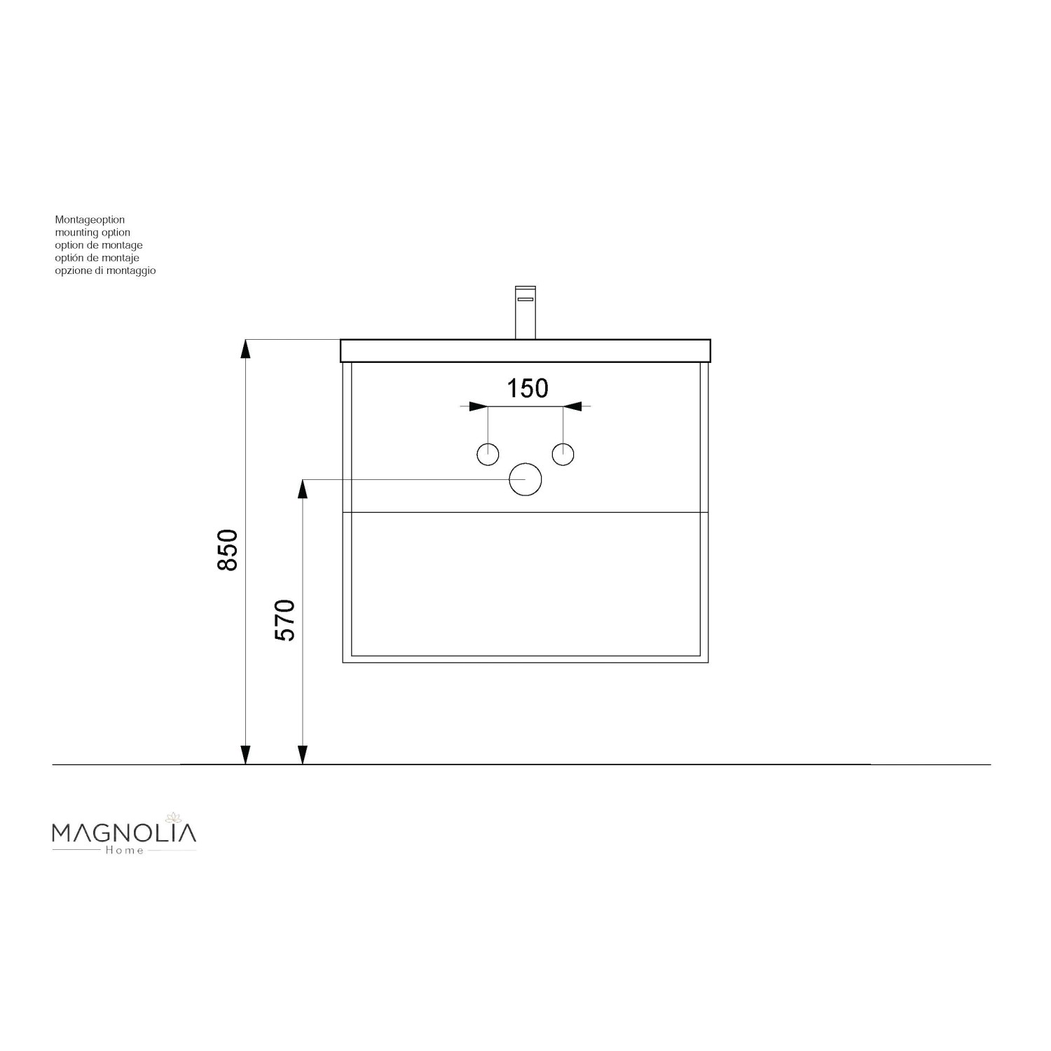 Posseik Badmöbel Apollo Eiche Gold kaufen bei OBI