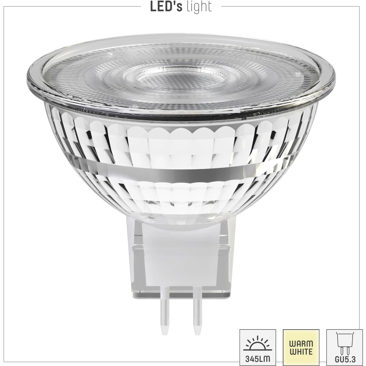 LED-Spot GU5.3 MR16 4,2 W Ø 5 cm x 4,4 cm Klar kaufen bei OBI