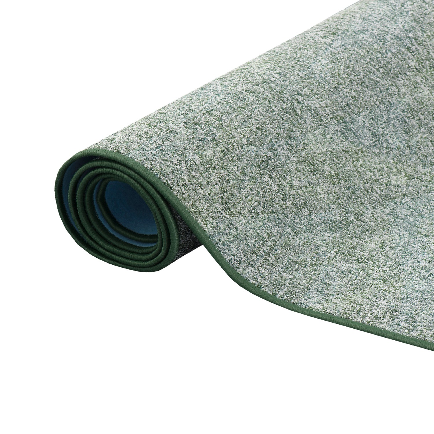 Snapstyle Schlingenteppich Memory Meliert Grün 100x200cm kaufen bei OBI