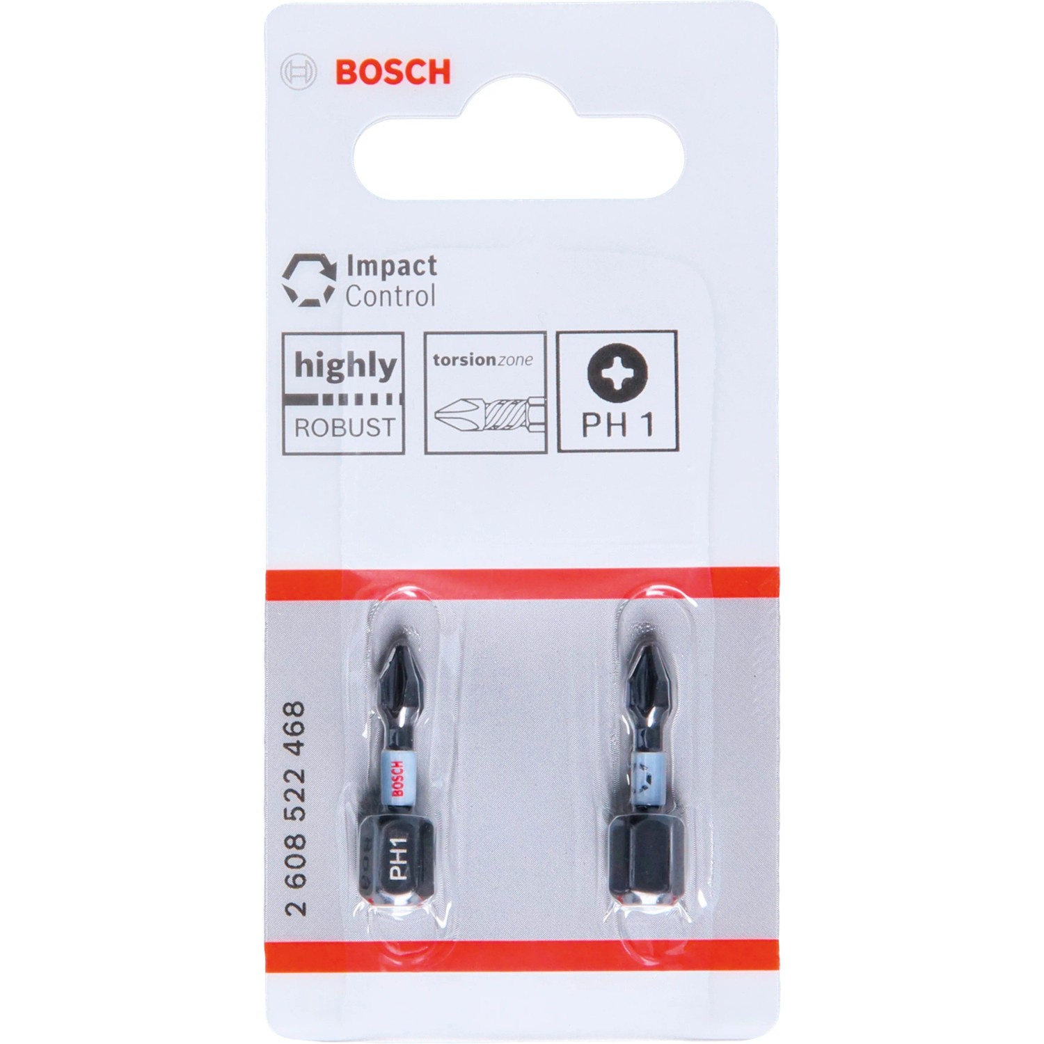 Bosch Insert Bits PH1 Impact Control 2 Stück kaufen bei OBI