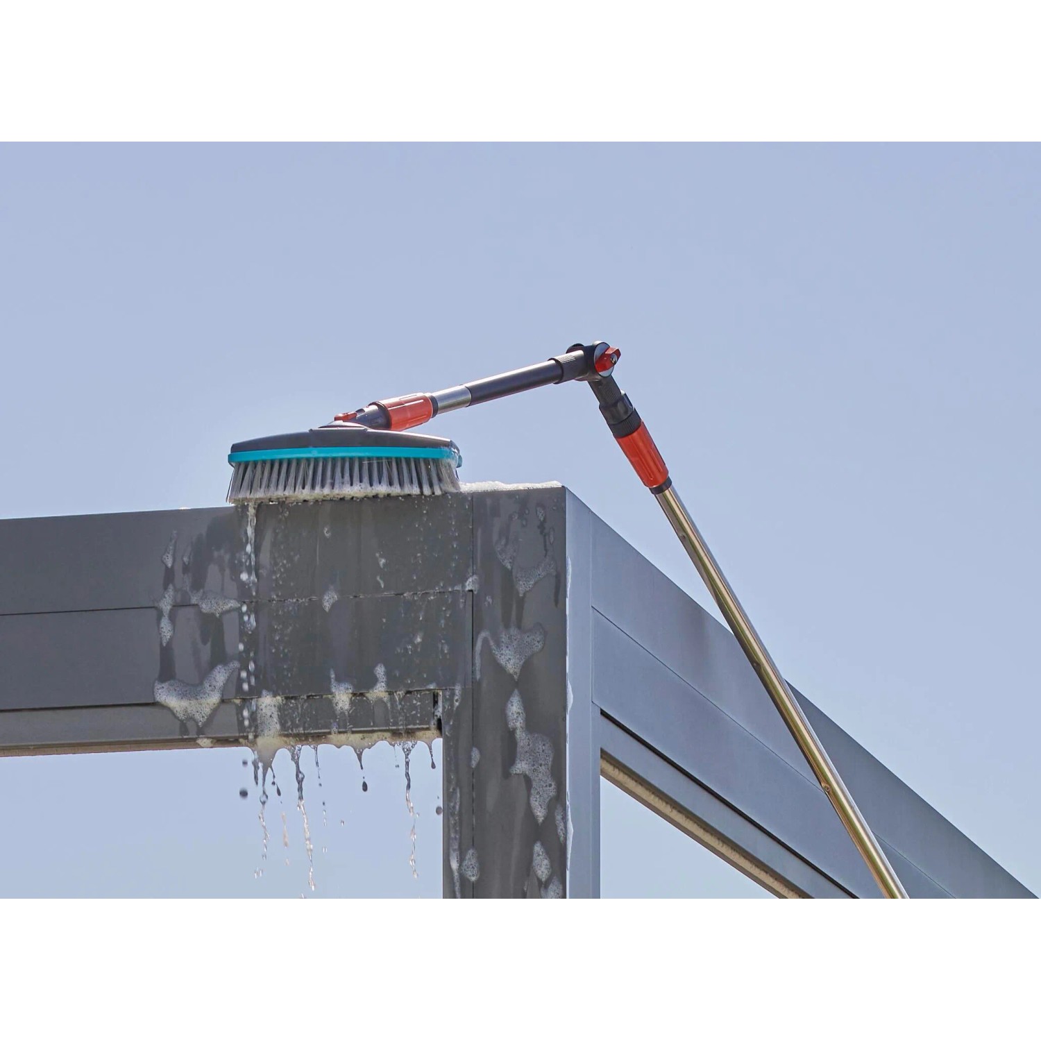Gardena Cleansystem Stiel Flex Anthrazit kaufen bei OBI