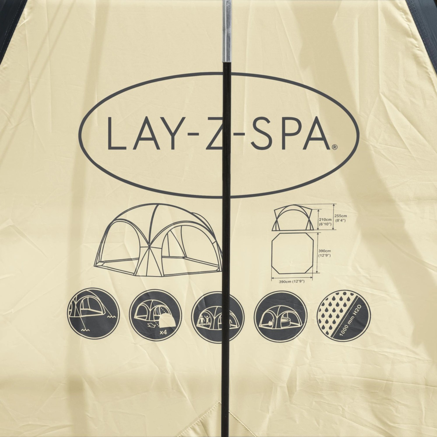 Bestway Lay-Z-Spa Whirlpool-Pavillon 390 x 255 cm bei OBI