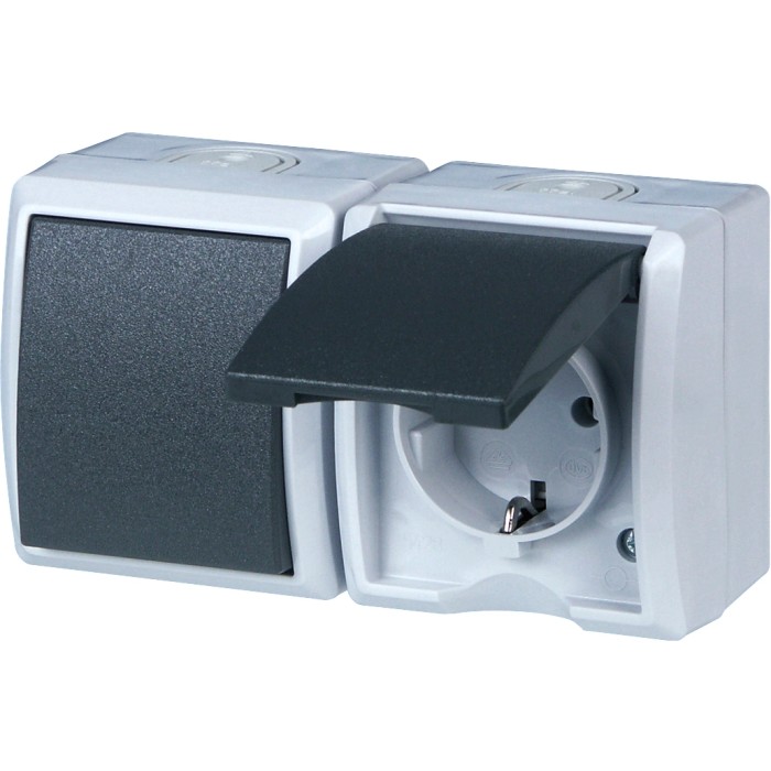 Steckdose mit Deckel kaufen bei OBI