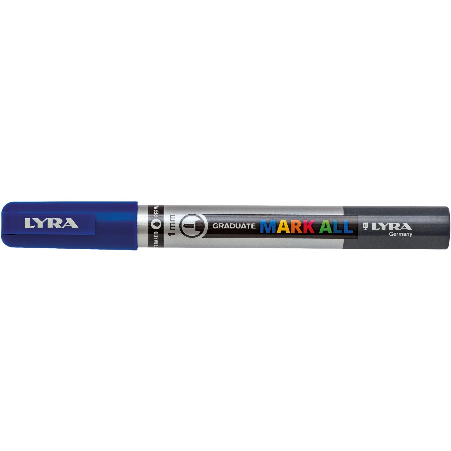 LYRA Mark All Marker für alle Oberflächen Permanent Rundspitze 1mm ...