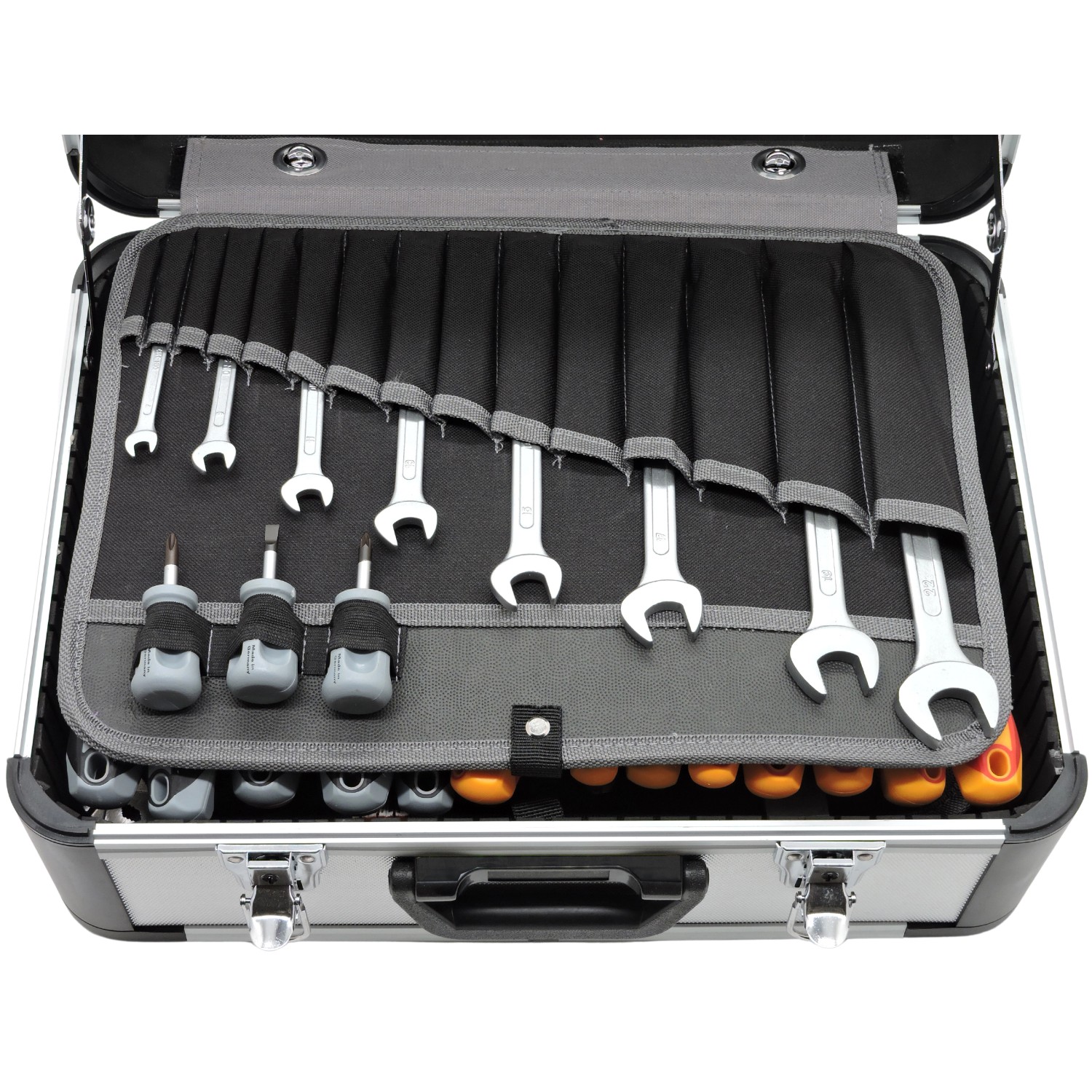 Famex Werkzeugkoffer 419-43 Professional 125-teilig mit Werkzeugset ...