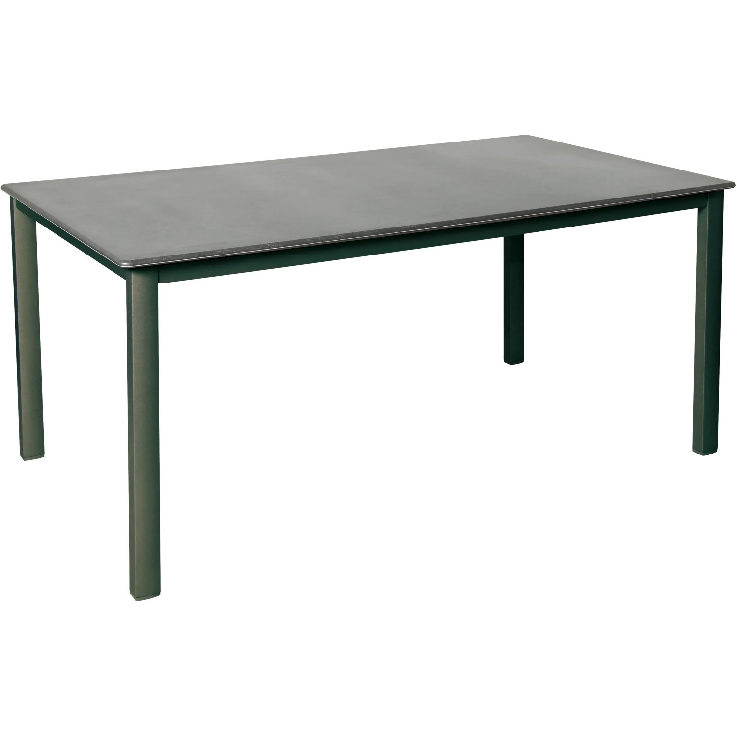 Acamp Set 4x Stapelsessel Urban Tisch Acaplan Loft 160x90 cm Anthrazit ...