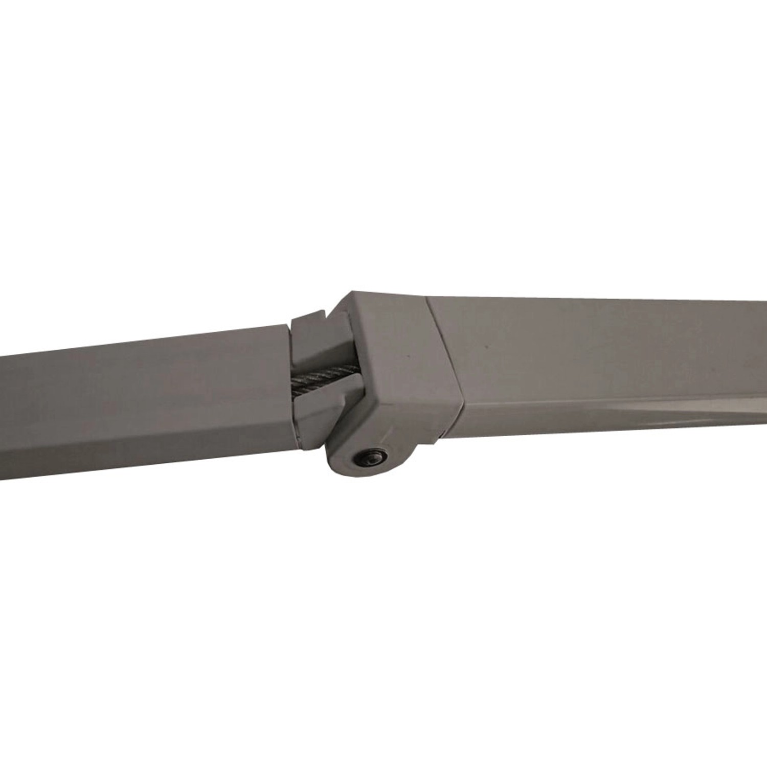 MCW Kassetten-Markise H124 mit Volant 5x3m Polyester Creme Grau kaufen bei OBI