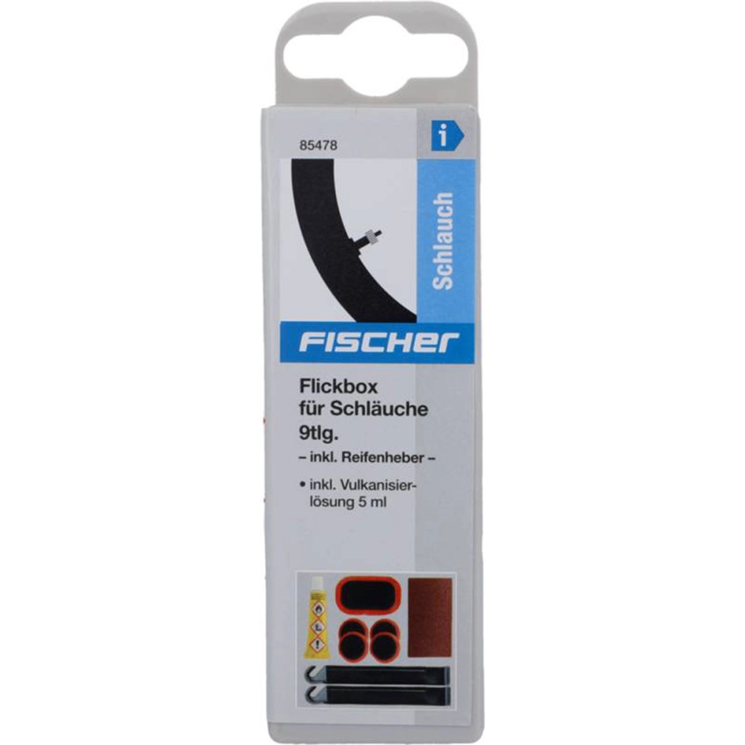 Fischer Flickbox für Schläuche mit Reifenheber 9-teilig kaufen bei OBI