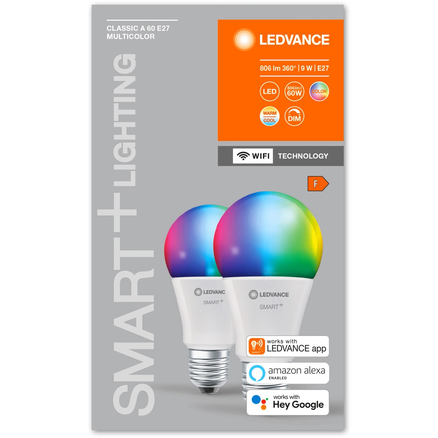 Ledvance Smart+ Leuchtmittel Wifi Classic RGBW E27/9 W Weiß kaufen bei OBI