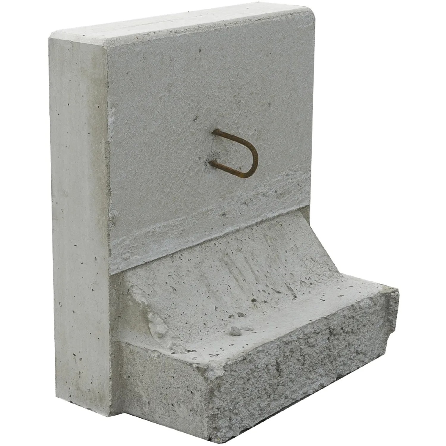 EHL Stützwinkel L-Stein 50 cm x 55 cm Sicht Lf.1 Wandstärke 12 cm Grau ...