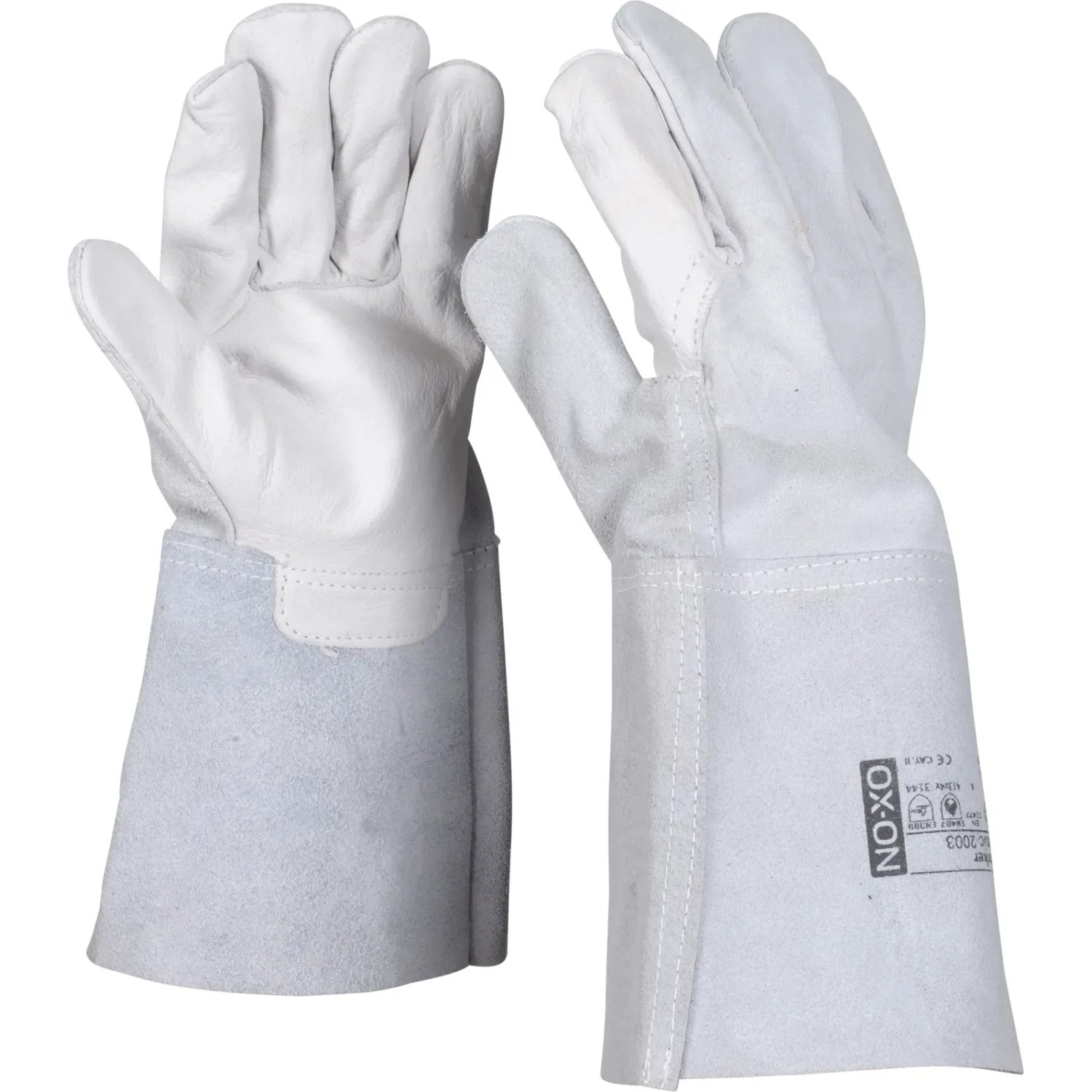 OX-ON Handschuh Worker Basic 2003 Grau-Weiß Gr. 10 kaufen bei OBI