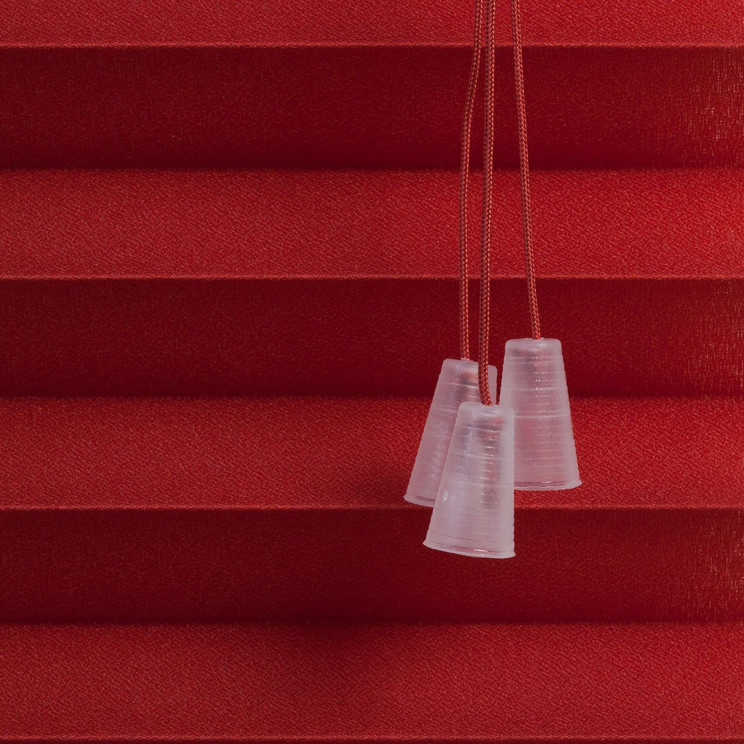 OBI Plissee Lorca 140 cm x 160 cm Rot kaufen bei OBI