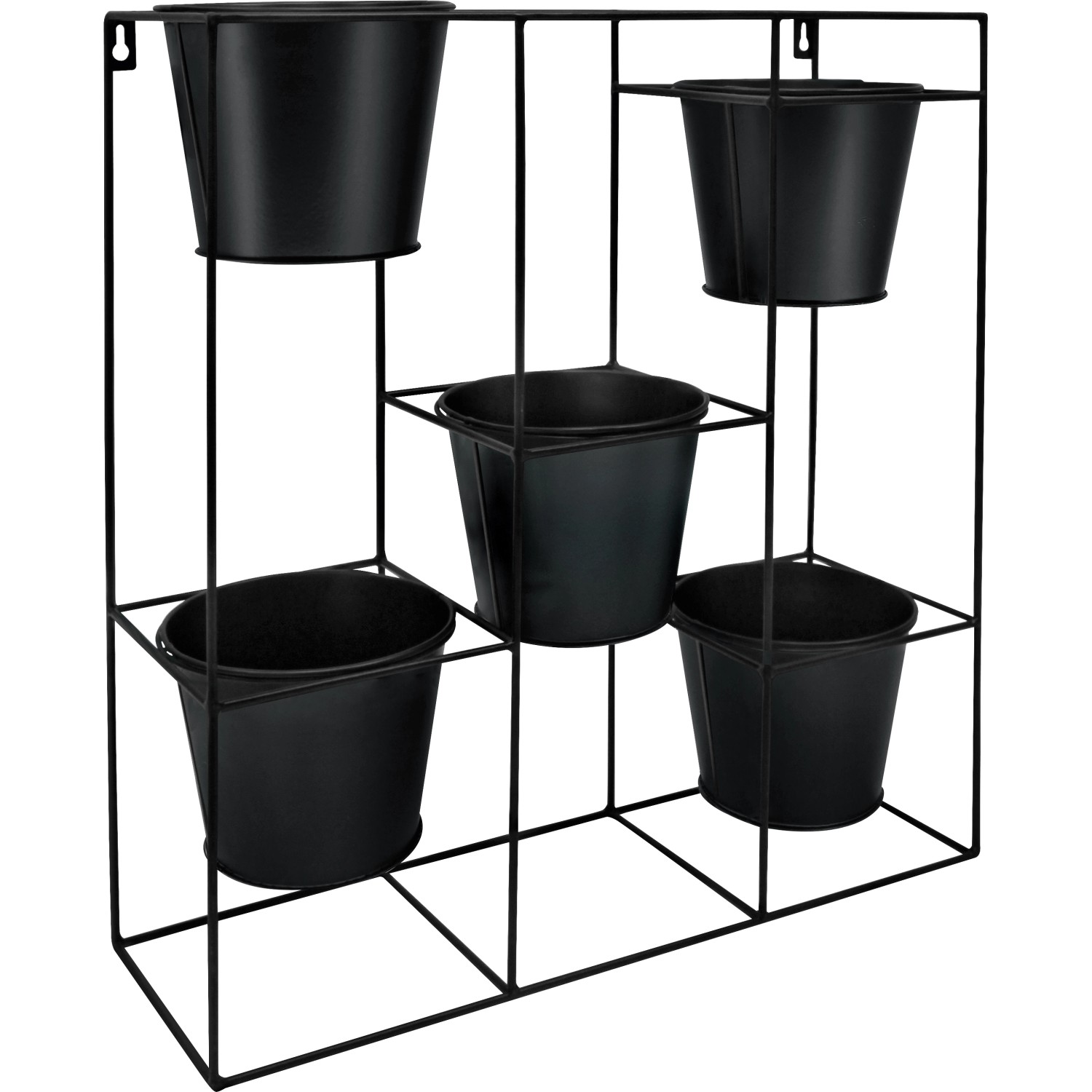 Hängeblumen-Gestell 38 cm x 34,5 cm Schwarz kaufen bei OBI