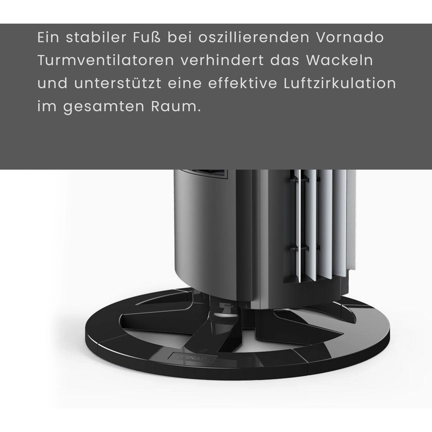 Vornado Standventilator Tower M Schwarz kaufen bei OBI